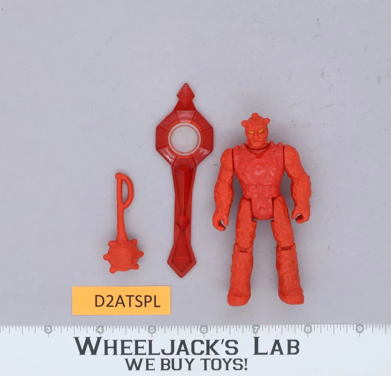 Magma Man Forces of Chaos Crystar The Saga of Crystar 1982 Remco 4 ...