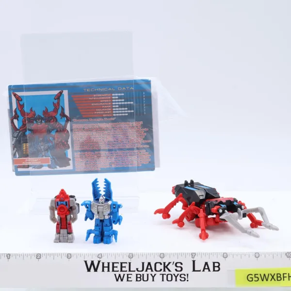 Zaptrap Spy-Eye Beet-Chit Transformers TFCC BotCon 2015 Hasbro Action ...