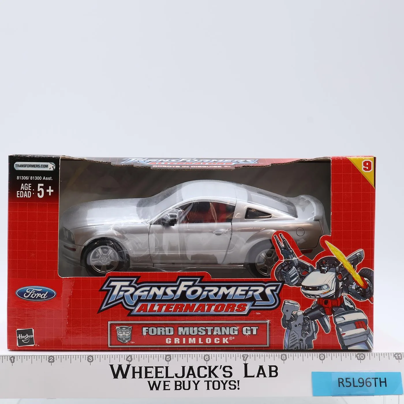Grimlock Ford Mustang GT Alternators 2004 Hasbro Transformers Figure ...
