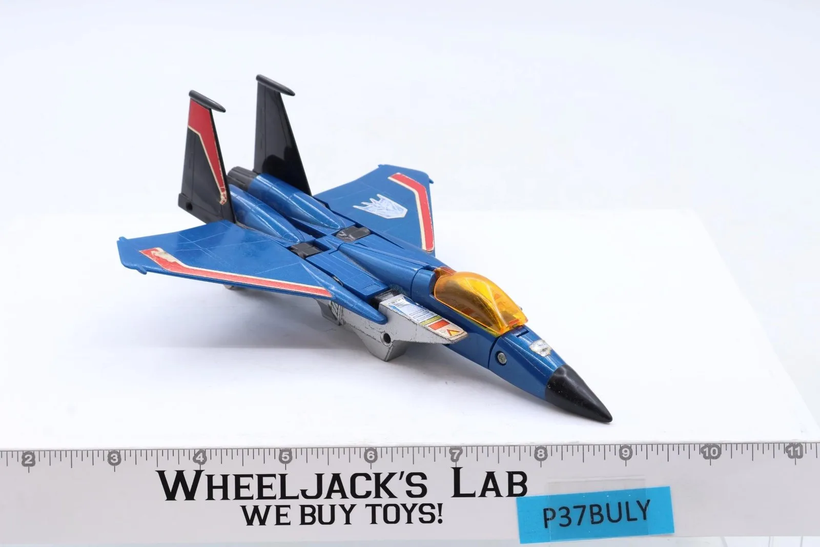 Thundercracker 1984 Vintage Hasbro G1 Transformers F-15 Fighter Action ...
