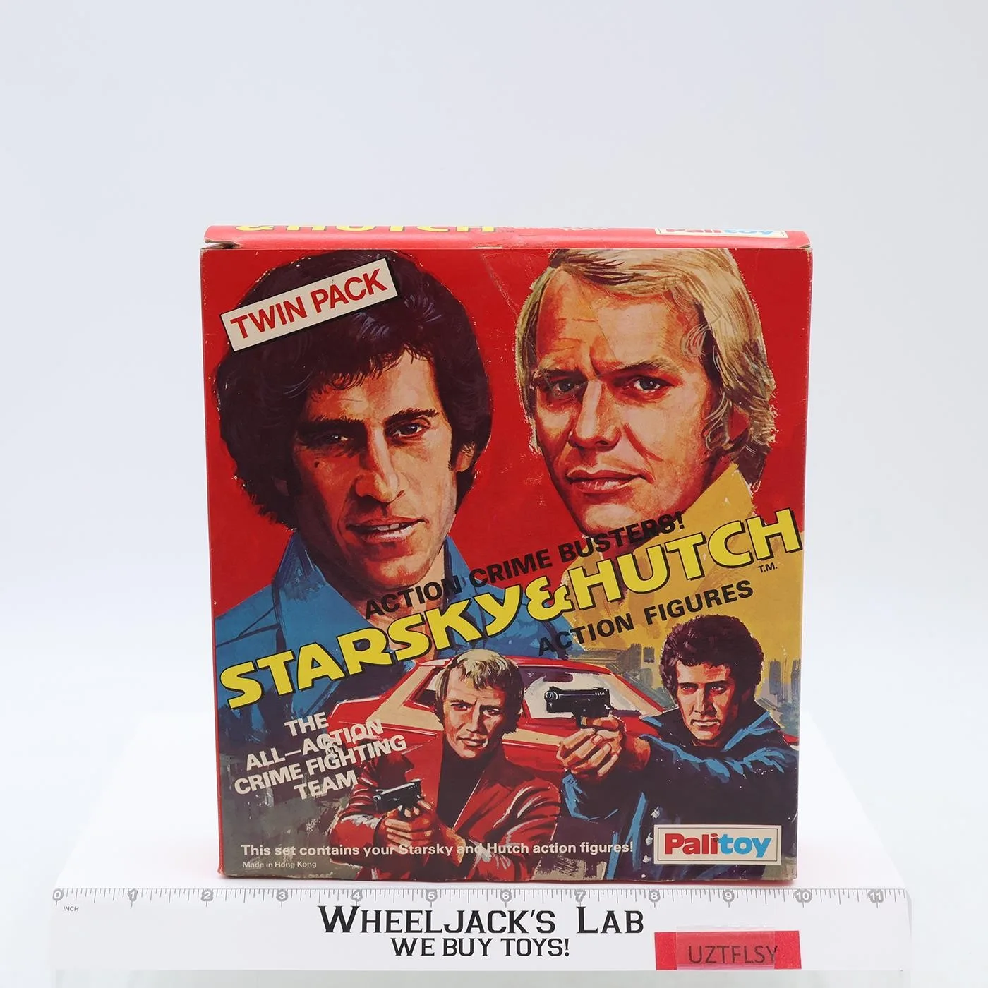 Twin Pack Starsky & Hutch 1977 Palitoy UK Exclusive Unpunched 8" Action ...