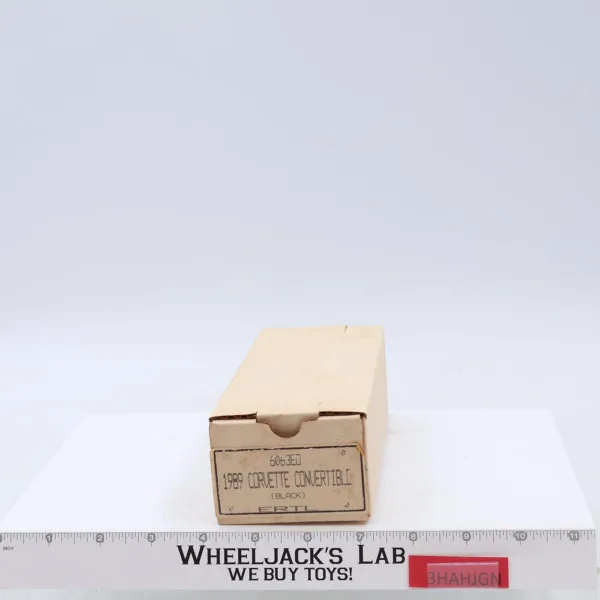 1989 Black Corvette Convertible ERTL AMT Promo Model Car Vintage ...
