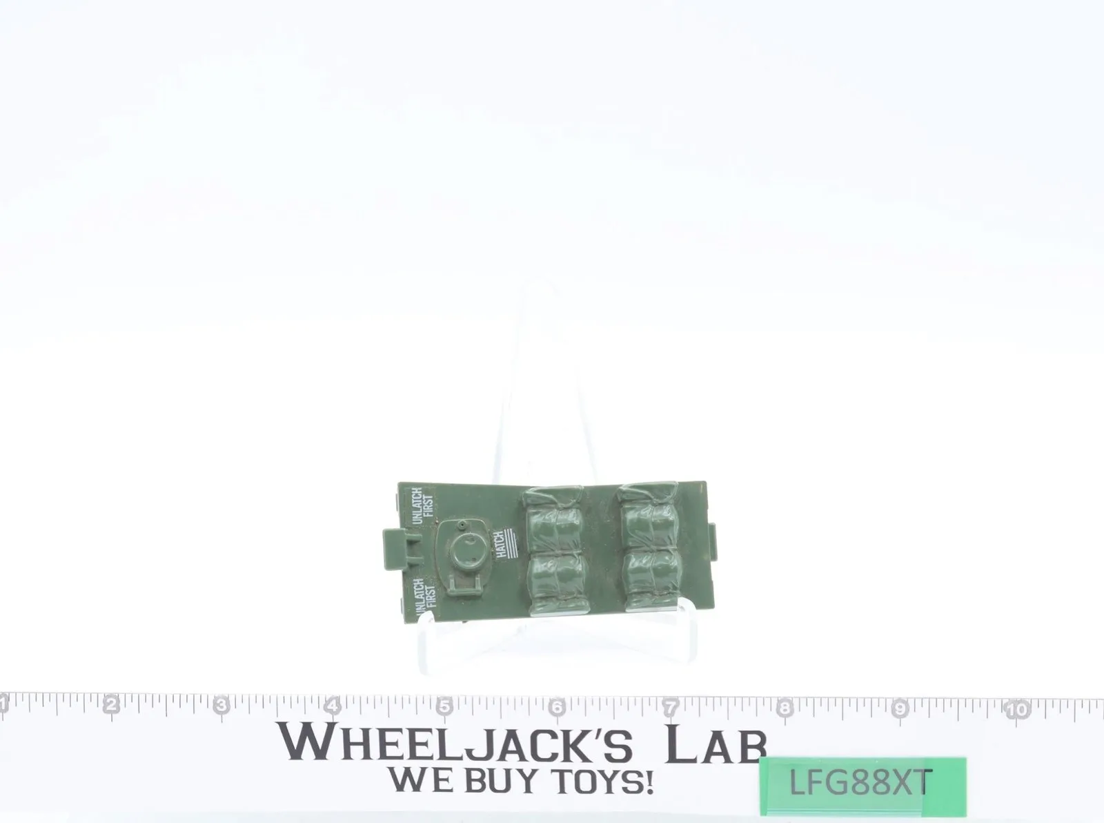 Wolverine Engine Cover 1983 GI Joe Vintage Hasbro Action Figure Vehicle ...