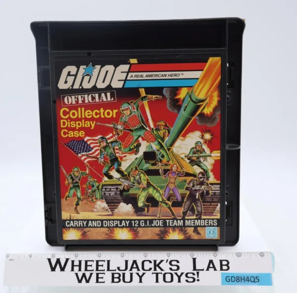 GI Joe Collector Display Case 1983 Vintage Hasbro Vintage - Wheeljack's Lab