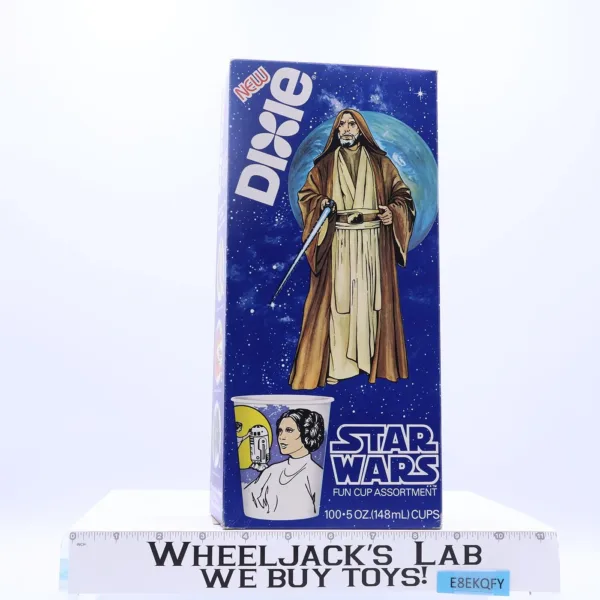 Star Wars Dixie Cups 1980 Vintage EMPTY BOX - Wheeljack's Lab