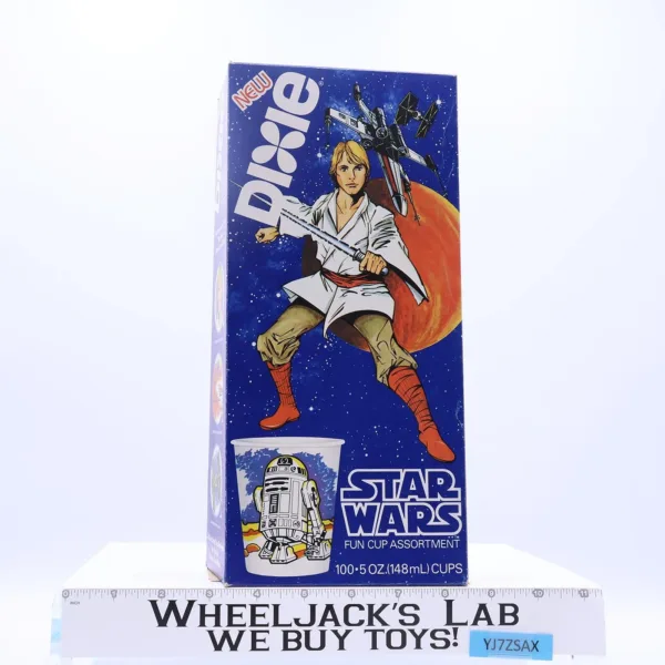 Star Wars Dixie Cups 1980 Vintage EMPTY BOX - Wheeljack's Lab