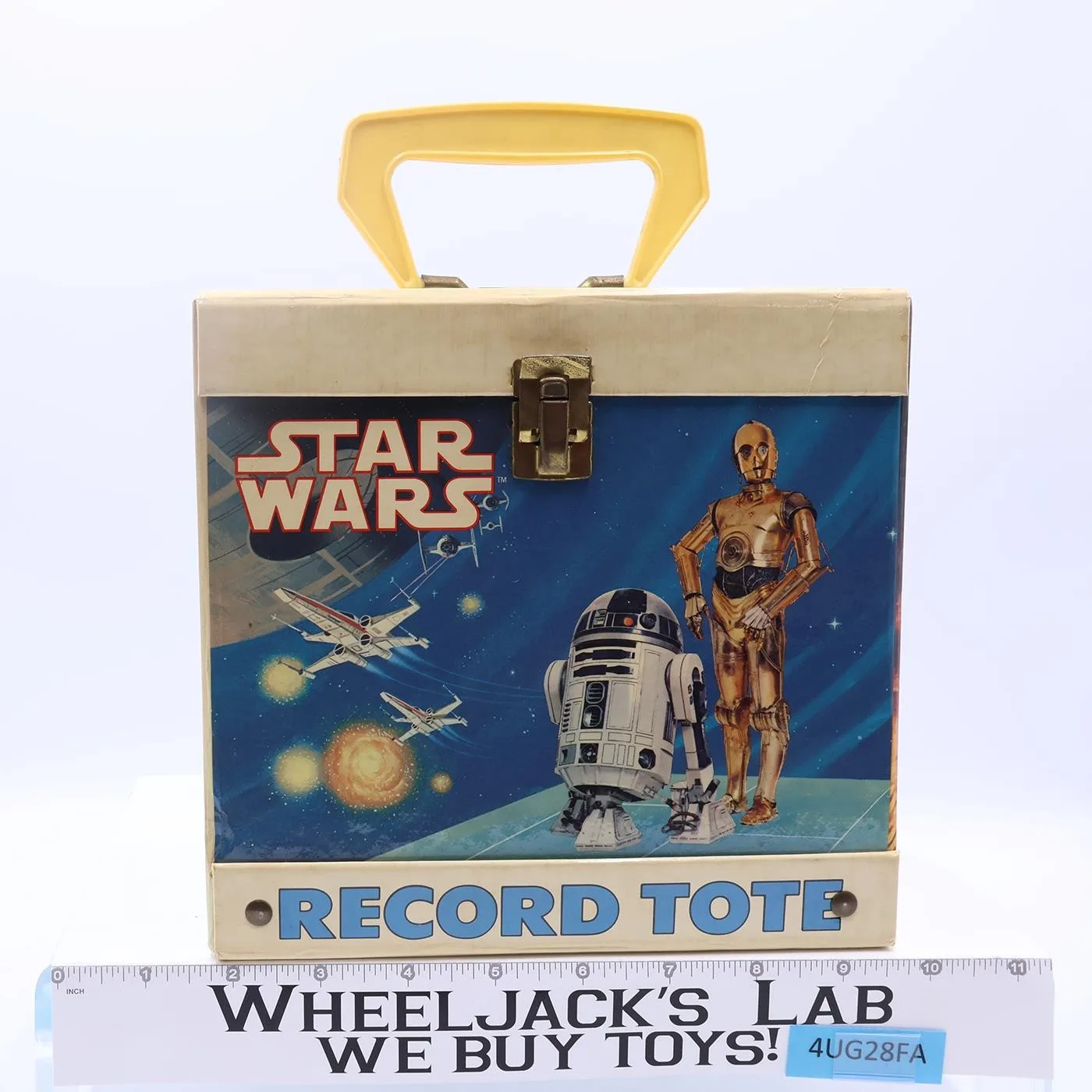 Star Wars Record Tote W/ Books & Records 1982 Disneyland-Vista Records ...