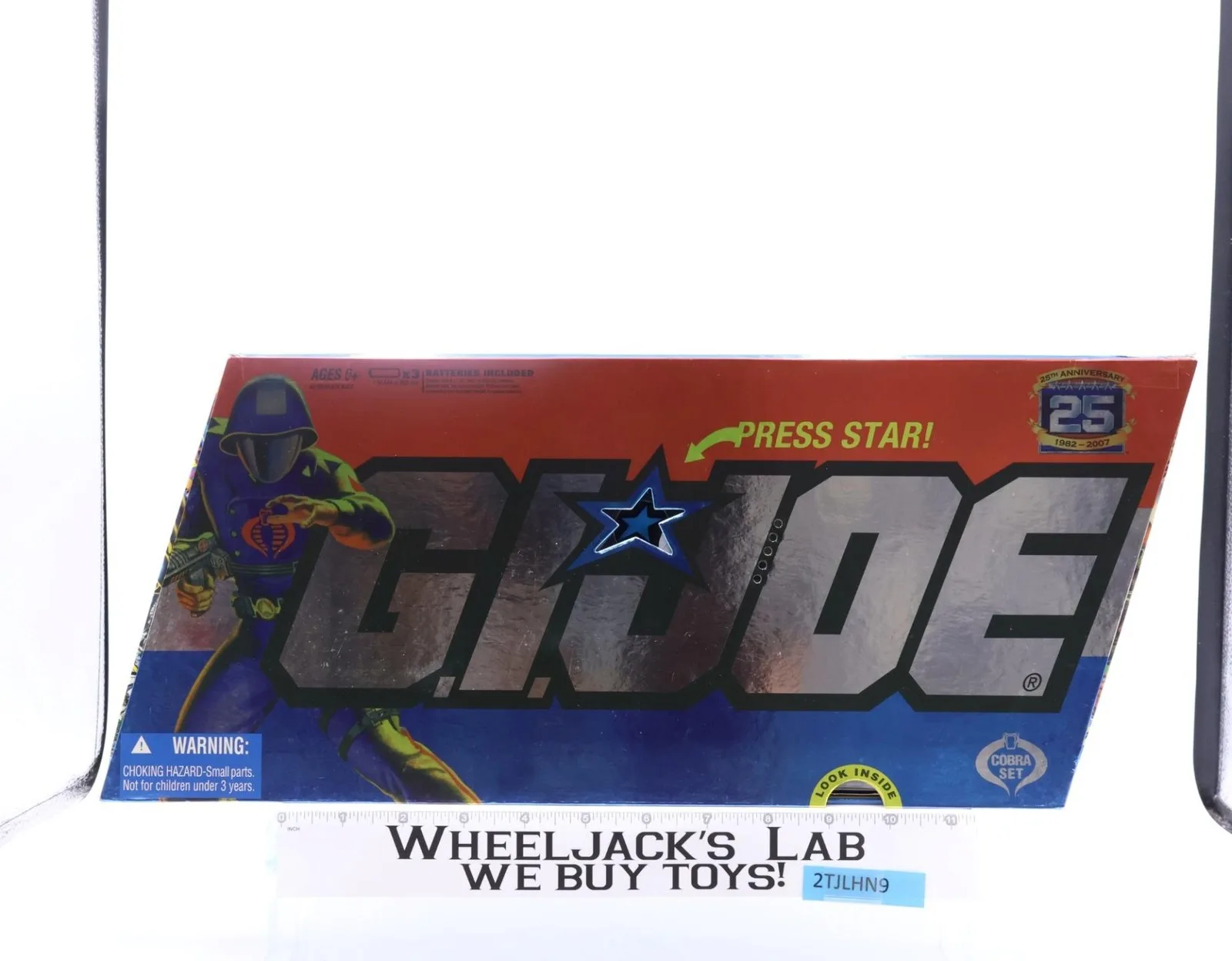 GI Joe Figure Set Cobra Set GI Joe 25th Anniversary 2007 Hasbro NEW ...