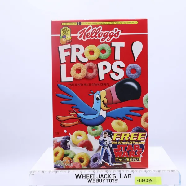 Froot Loops Cereal Star Wars 1995 Kellogg's Vintage EMPTY BOX ...