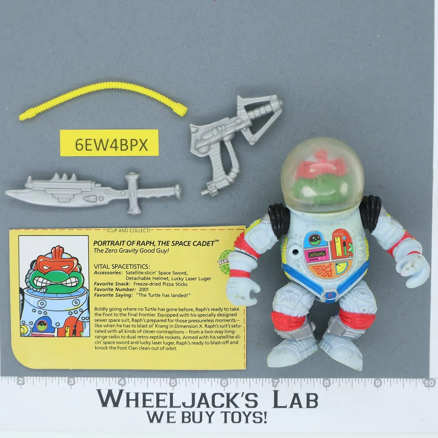 Space Cadet Raph 100% Complete Teenage Mutant Ninja Turtles TMNT ...