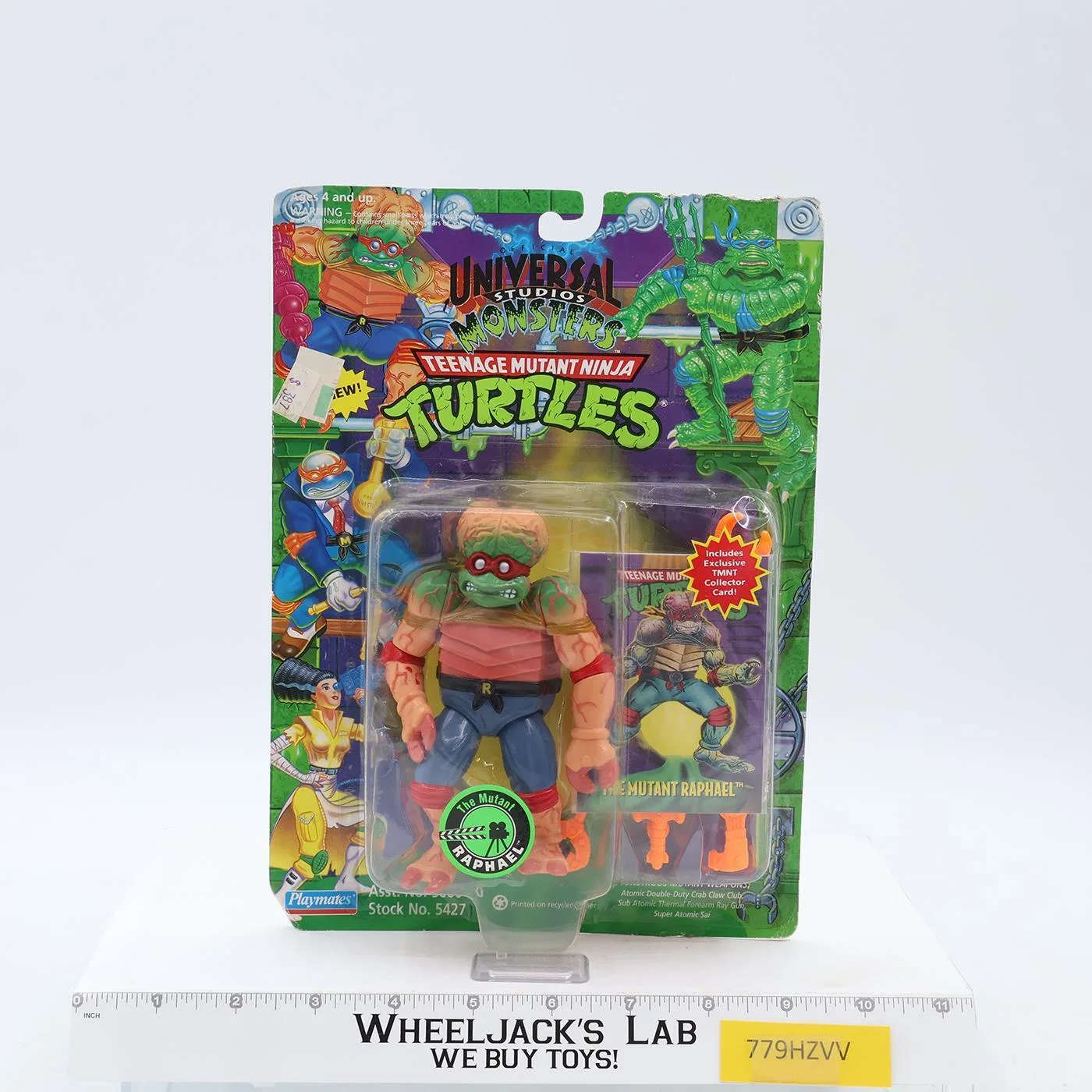 The Mutant Raphael TMNT Universal Studios Monsters 1994 Playmates NEW ...