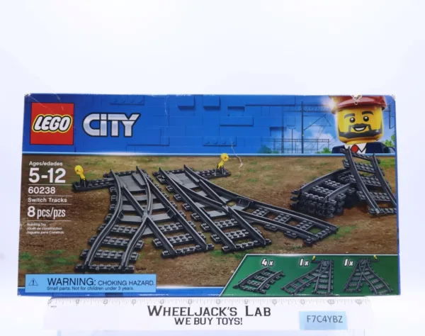 #60238 Switch Tracks Train Track Pieces 2018 Lego City NEW SEALED ...