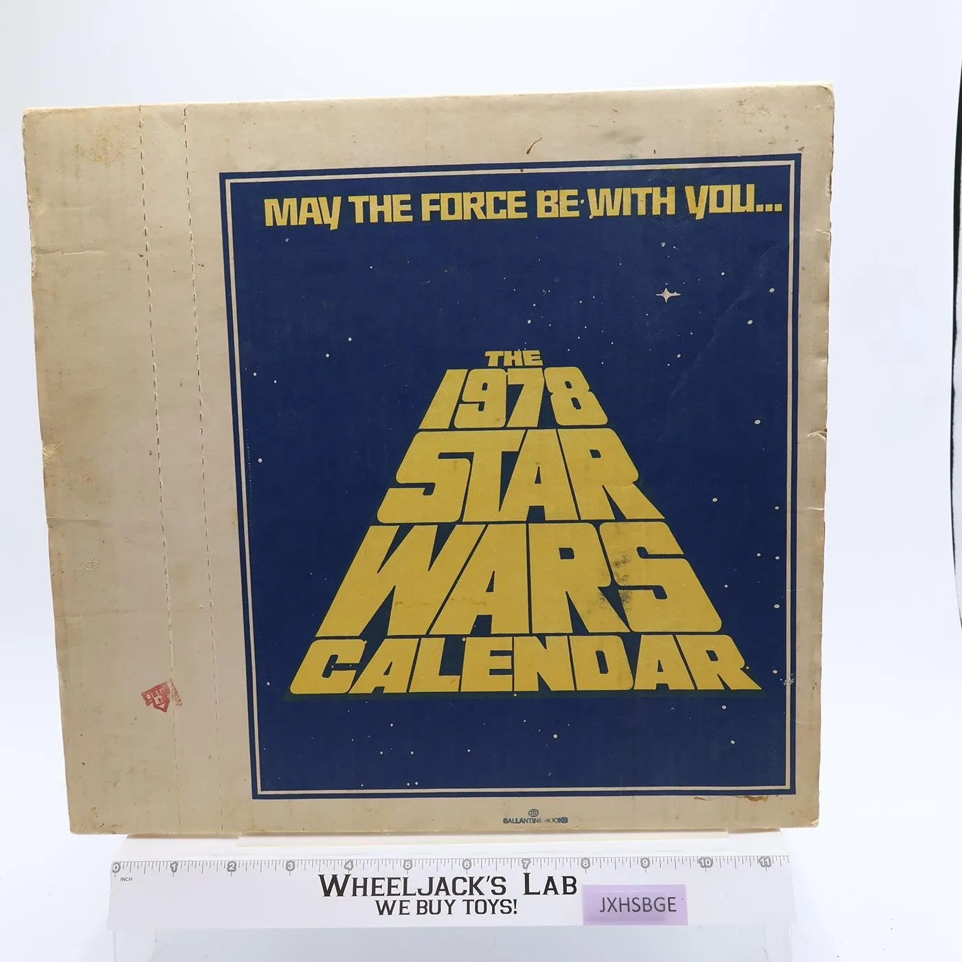 Star Wars The 1978 Calendar W/ Mailer Box Ballentine Books Vintage ...