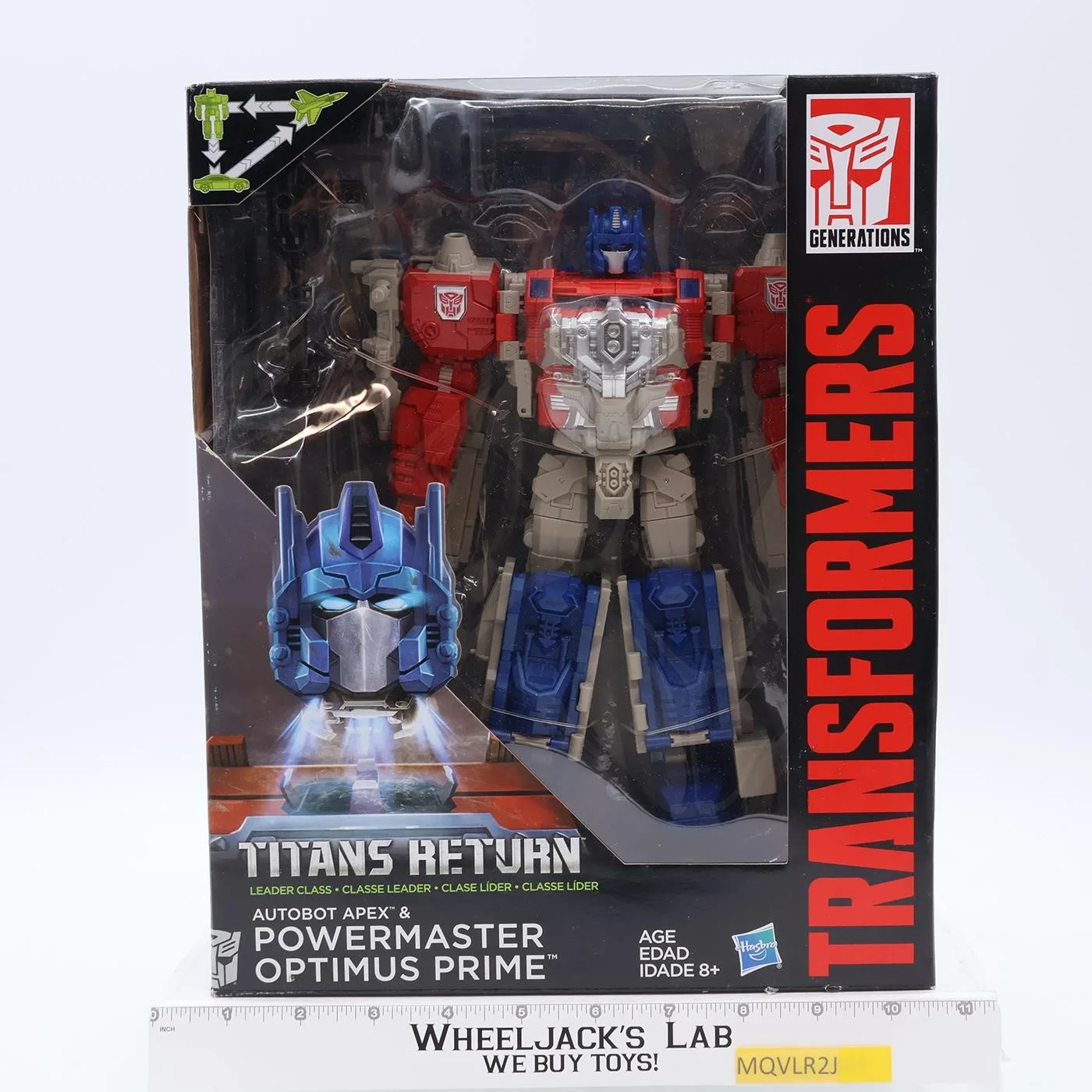 Powermaster Optimus Prime Transformers Titans Return 2015 Hasbro NEW SEALED - Wheeljack's Lab