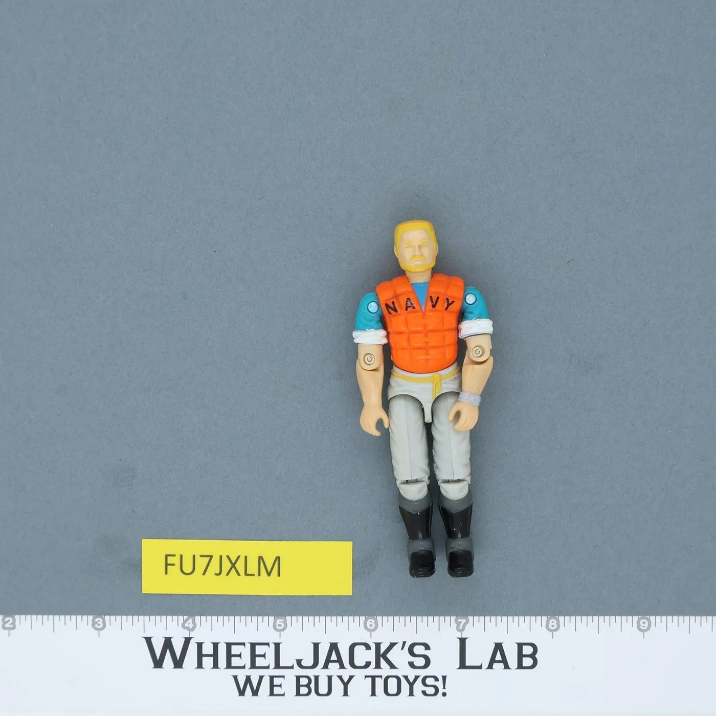 Topside V1 1990 G.I. Joe Hasbro Vintage Action Figure - Wheeljack's Lab