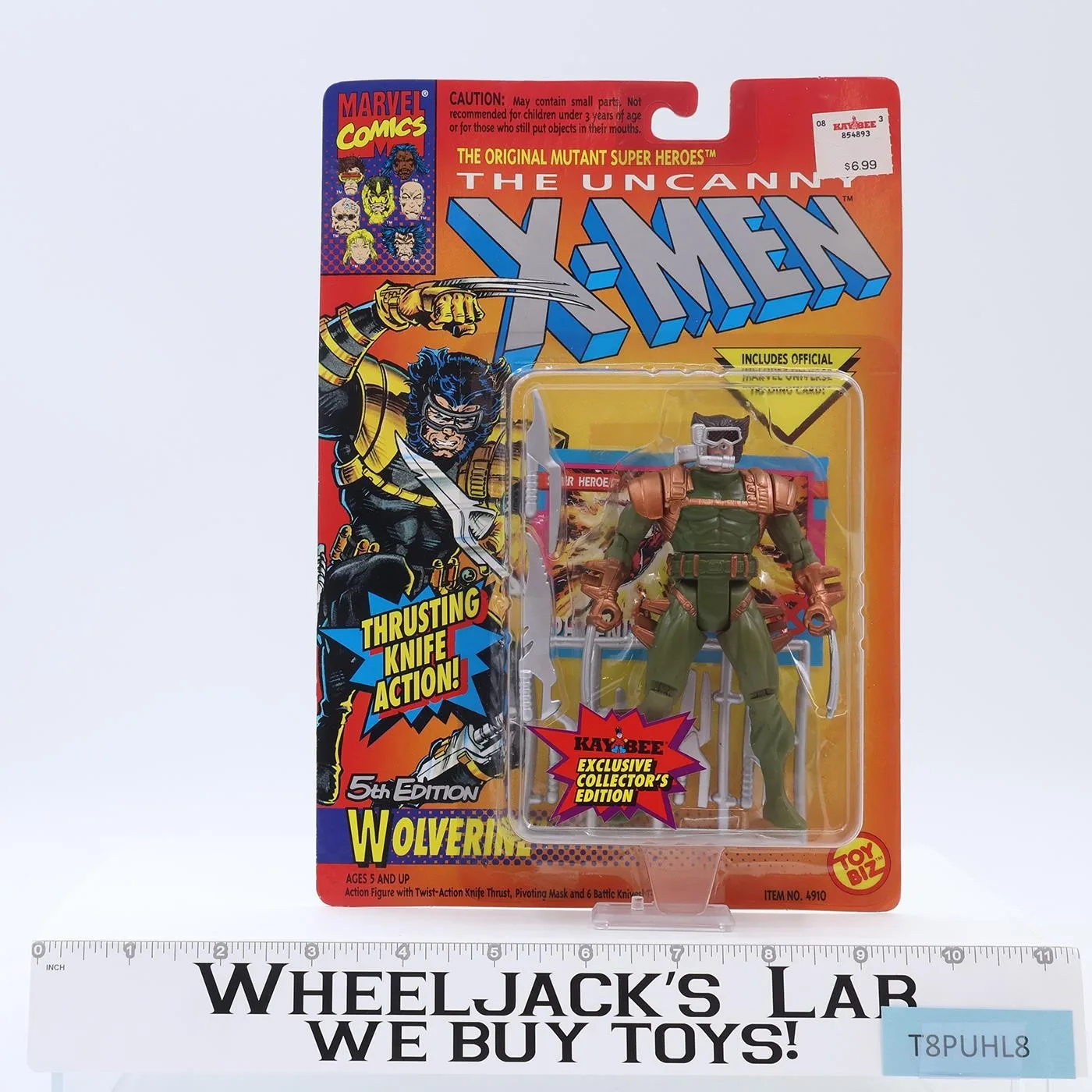 Wolverine 5th Edition The Uncanny X-Men Marvel Comics Toybiz KB Toys ...