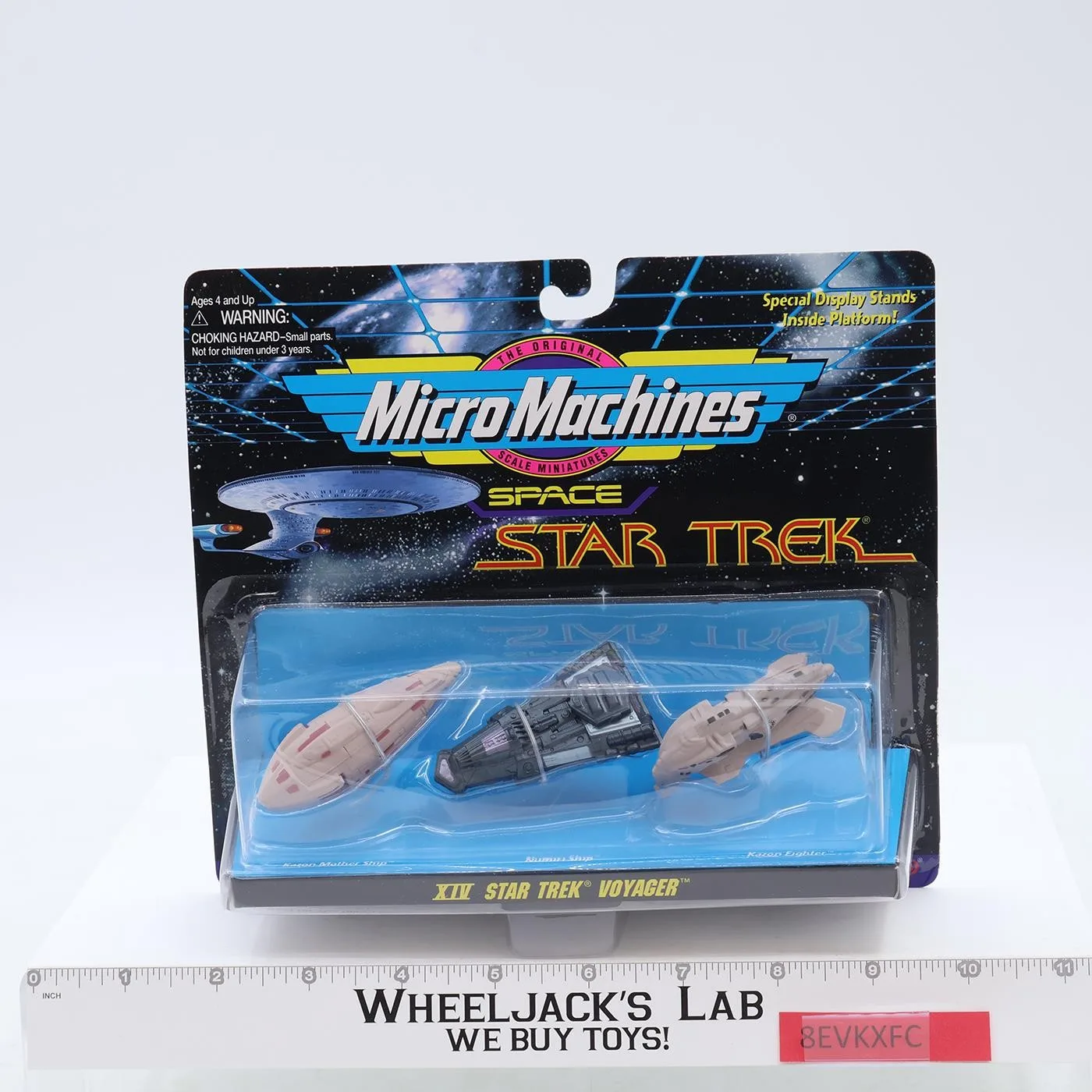 XIV Star Trek Voyager Micro Machines 1995 Galoob NEW SEALED MOSC ...