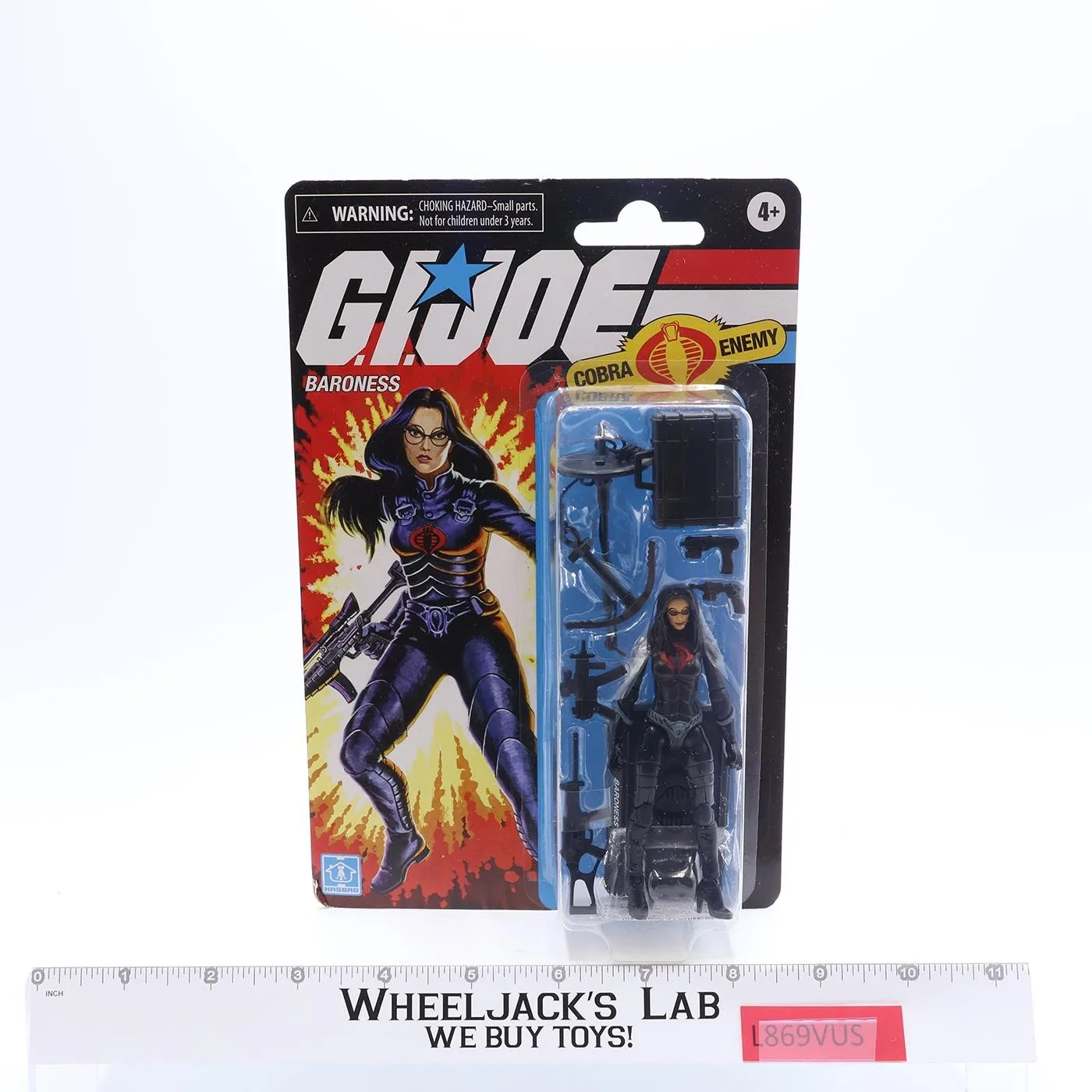 Baroness GI Joe Retro Collection 2021 Hasbro Action Figure NEW SEALED ...