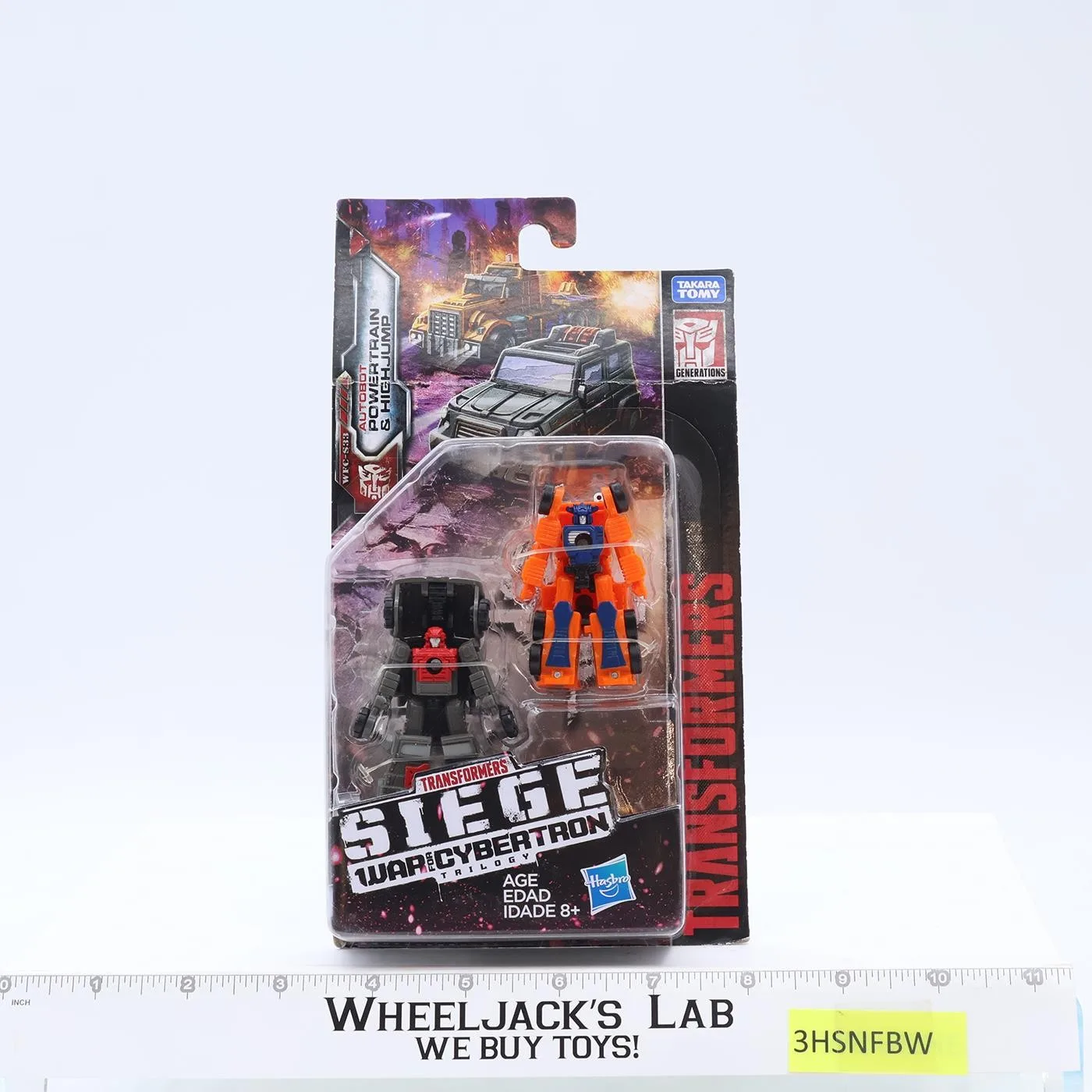 Powertrain & Highjump Transformers Siege War For Cybertron 2018 Hasbro ...