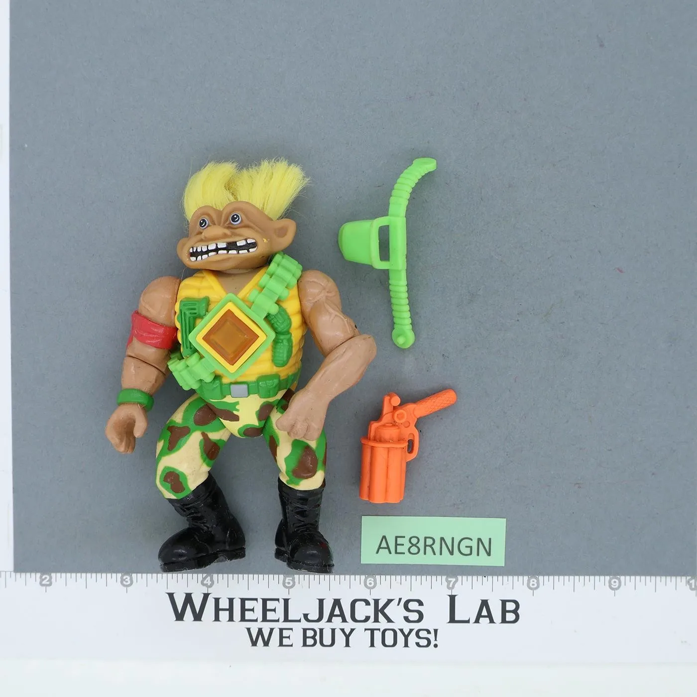 Angus The Soldier Stone Protectors 1992 Ace Novelty Vintage Action ...