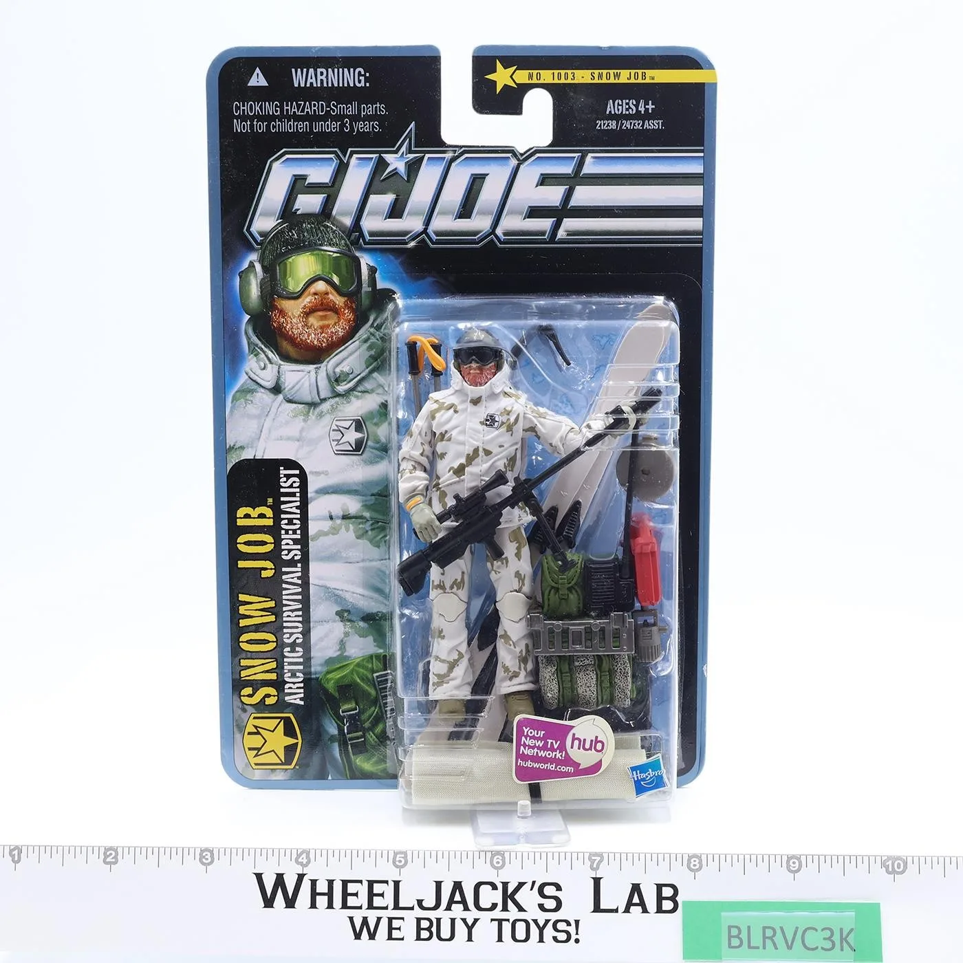 Snow Job GI Joe Pursuit of Cobra 2010 Hasbro Action Figure NEW SEALED ...
