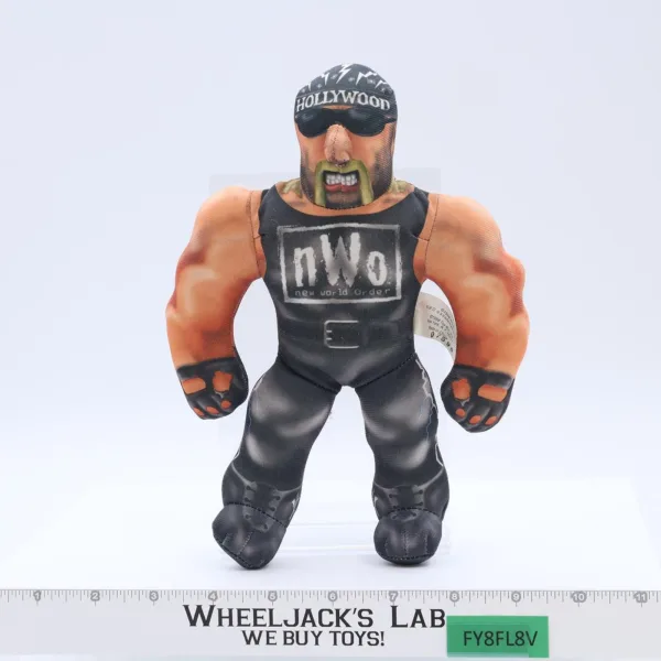 Bashin Brawler Hollywood Hogan NWO Play by Play 1998 Toybiz Plush ...