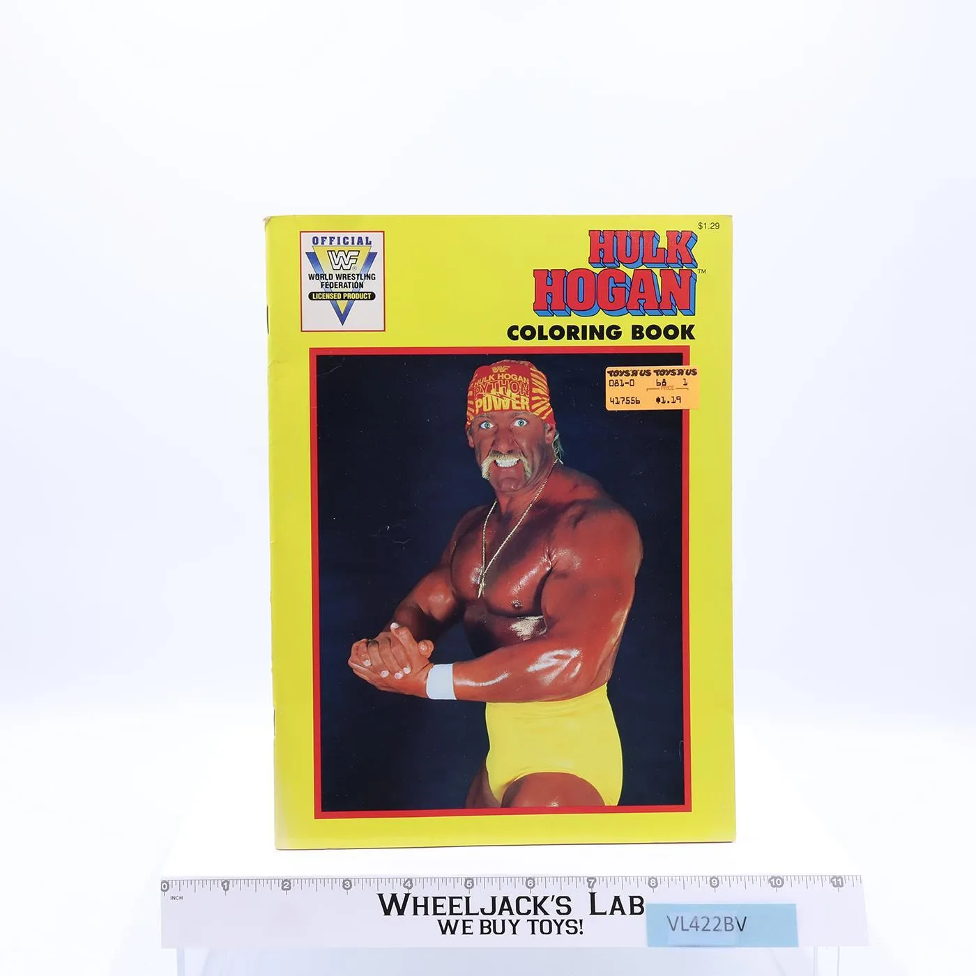 hulk hogan coloring book