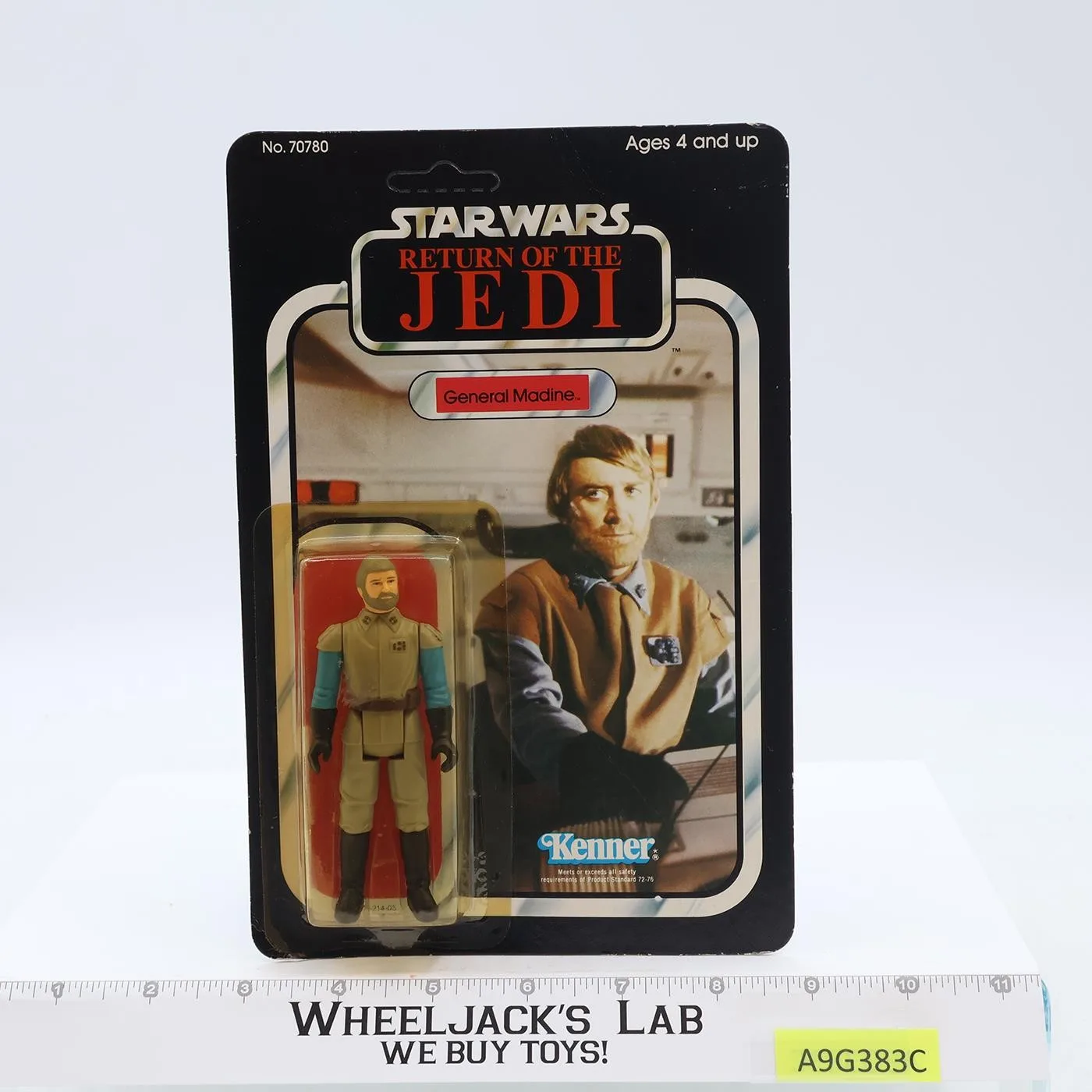 General Madine 77 Back-A Star Wars ROTJ 1983 Kenner Action Figure NEW ...