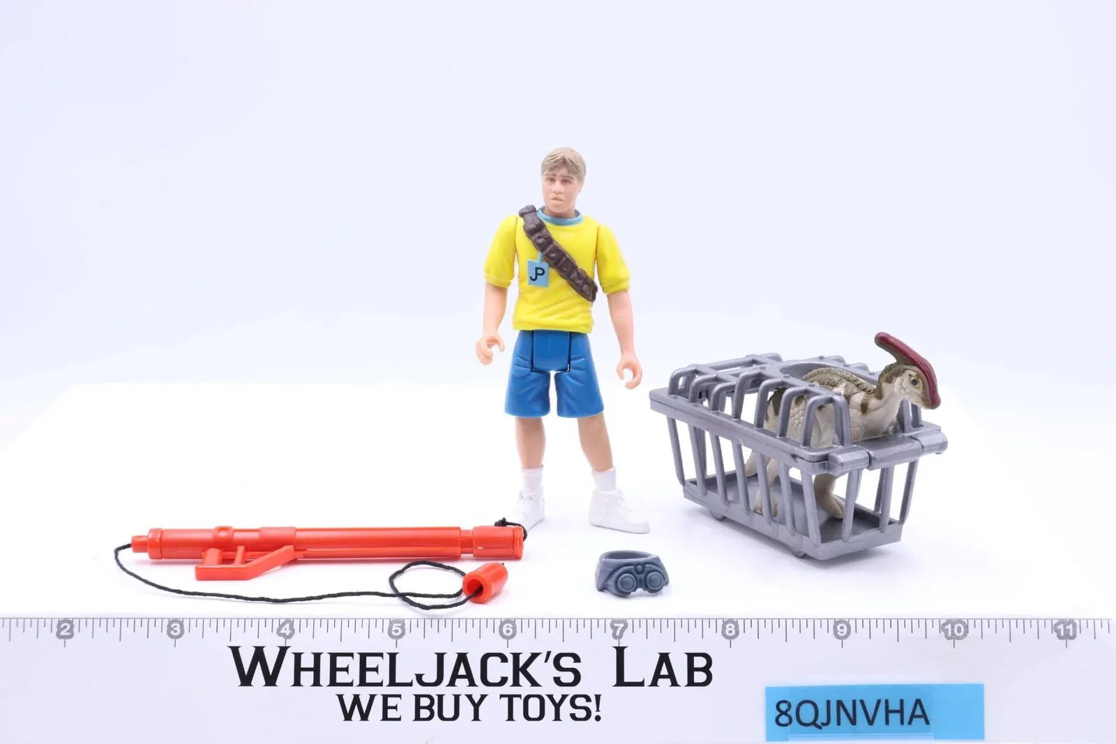 Tim Murphy W/Retracting Snare 100% Complete Jurassic Park Series 2 ...