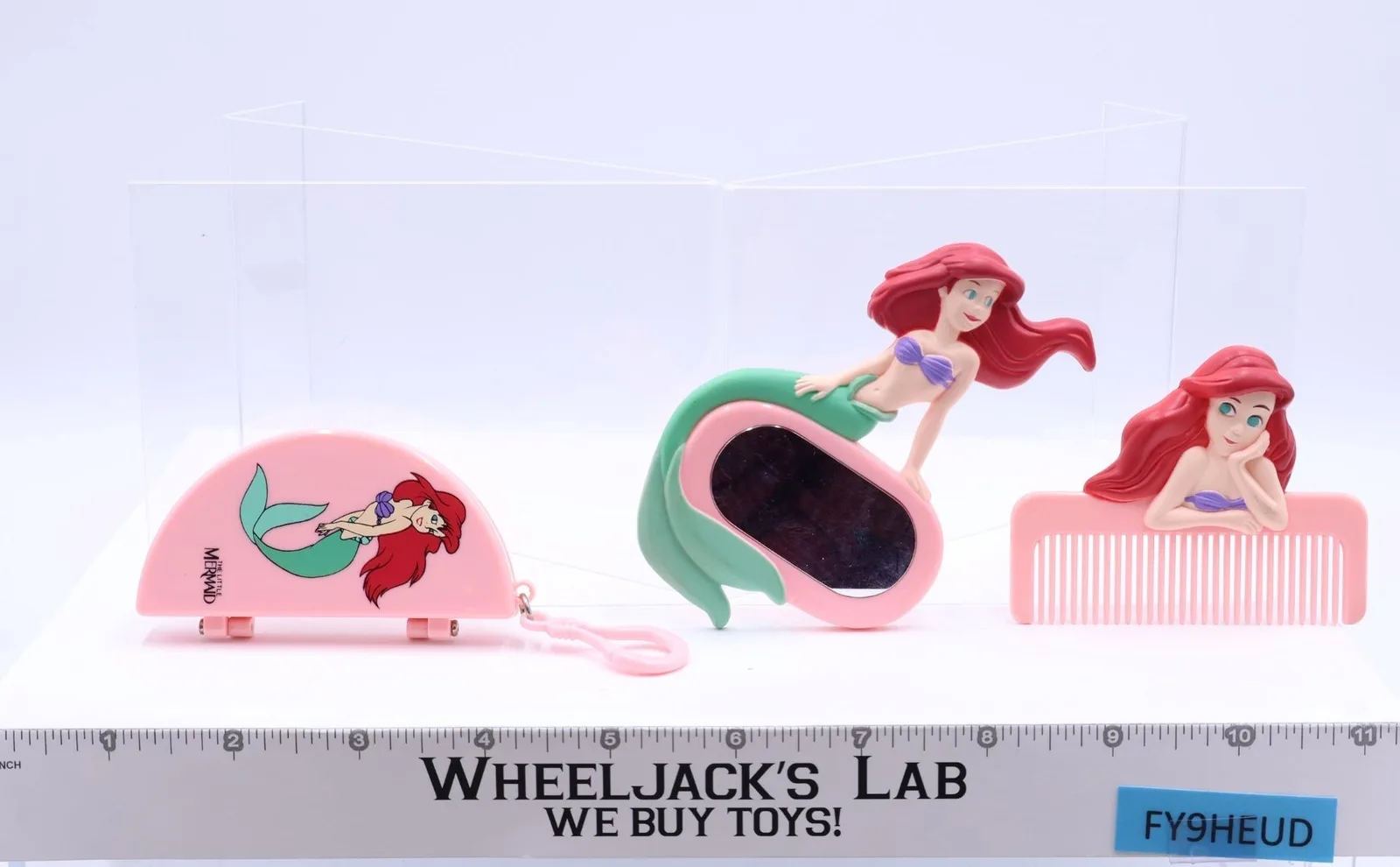 Ariel Compact Mirror & Comb Set The Little Mermaid Disney Store NEW ...