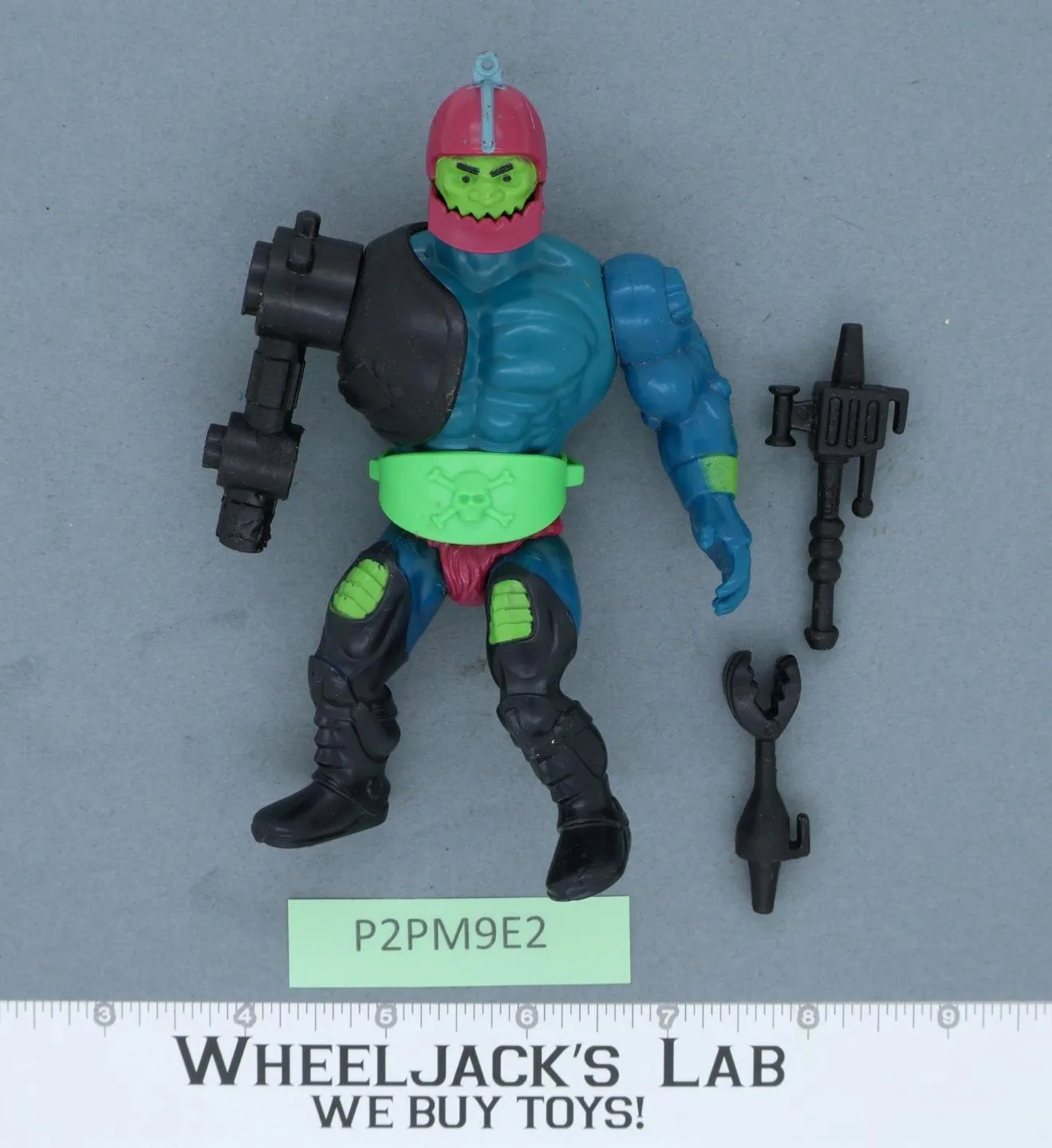 Trap Jaw He-Man Masters of the Universe MOTU Vintage 1983 Mattel Vintage Figure - Wheeljack's Lab