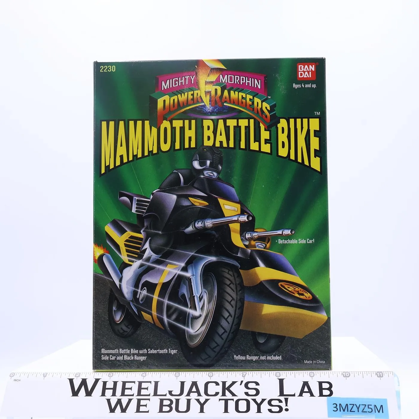 Mammoth Battle Bike MMPR Power Rangers 1993 Bandai Action Figure ...