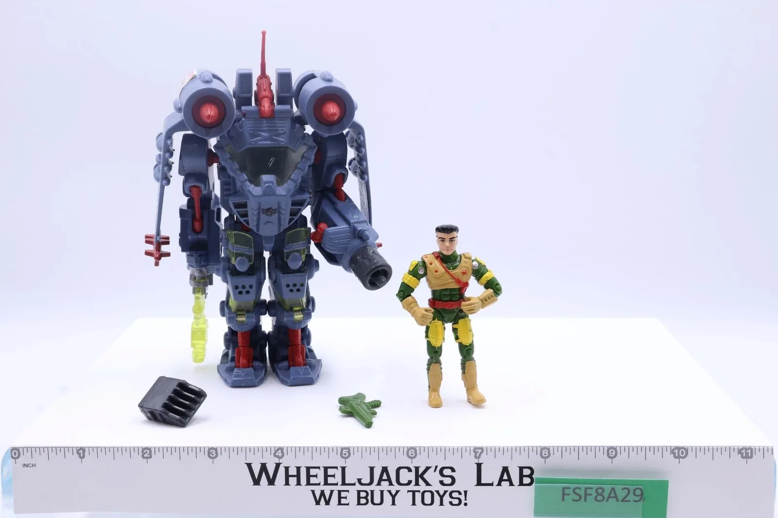 Exo Squad W/JT Marsh Ariel Attack E-Frame Playmates 1993 Vintage Action ...