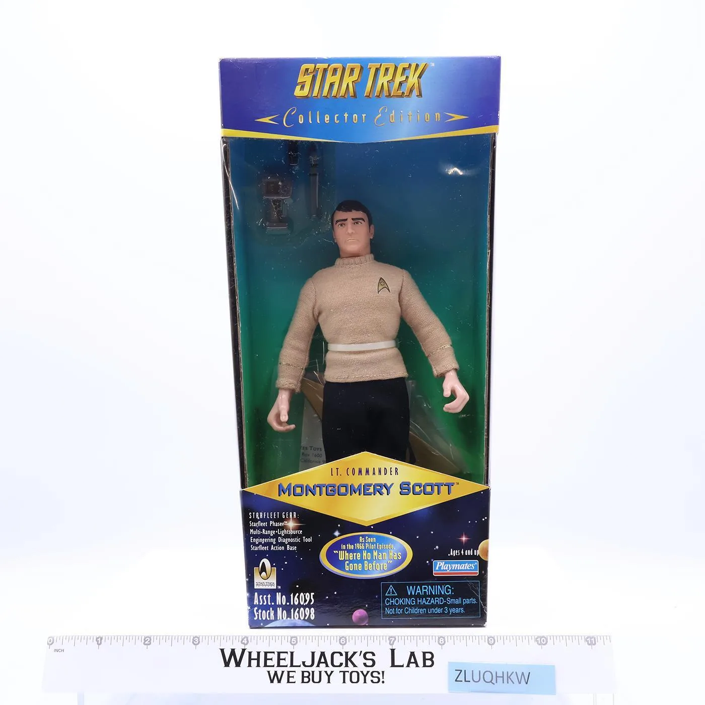 Lt. Commander Montgomery Scott Star Trek Collector Edition 1996 ...