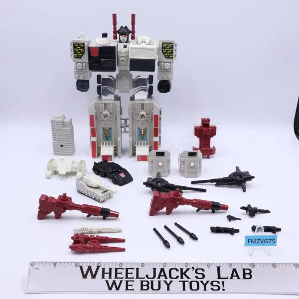Metroplex 100% Complete RT Vintage 1985 G1 Transformers Hasbro Action ...