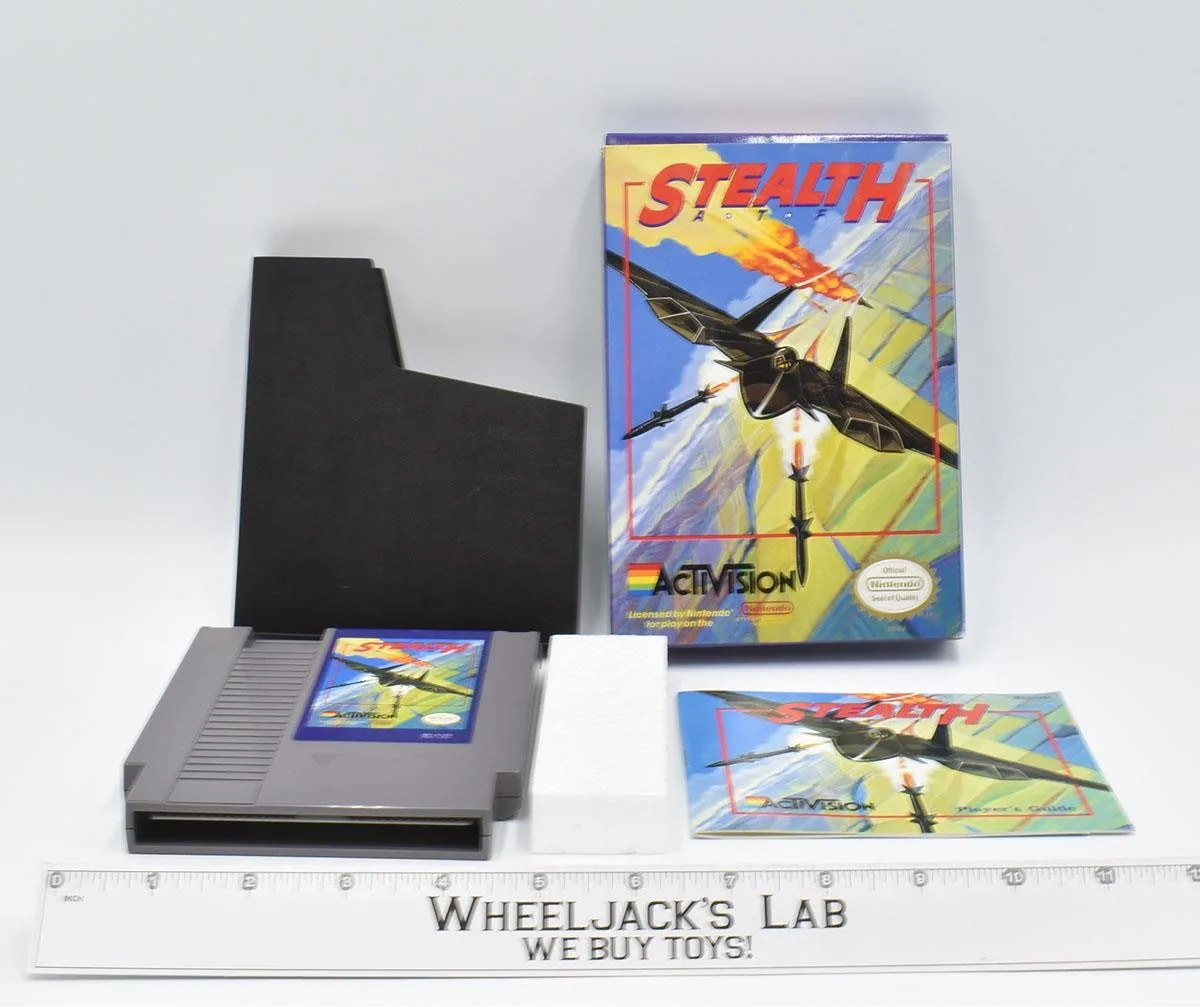 Stealth A.T.F. Nintendo NES 1989 Activision Video Game NEAR MINT ...
