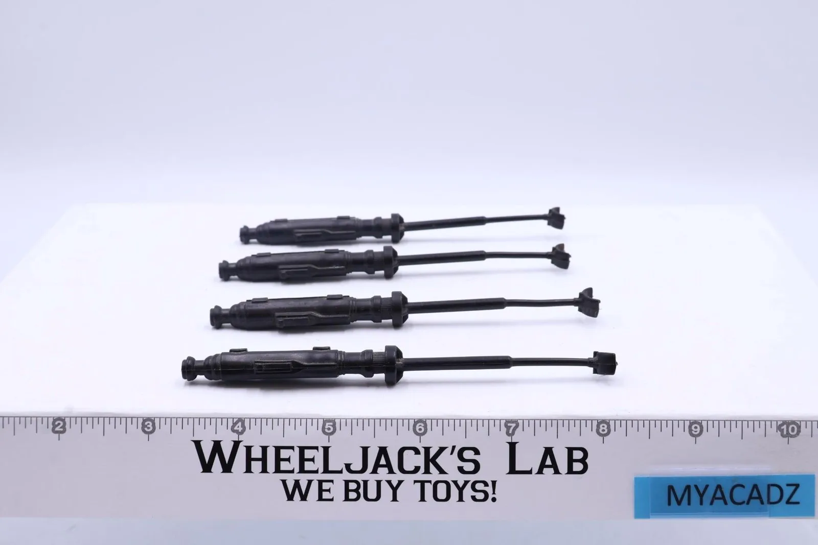 X-Wing Fighter Laser Cannon Guns x4 Star Wars 1978 Kenner Vintage ...