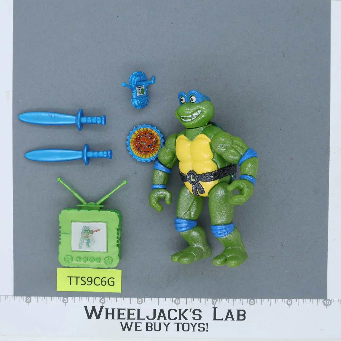 Toon Leo 100% Complete Teenage Mutant Ninja Turtle TMNT 1993 Playmates ...