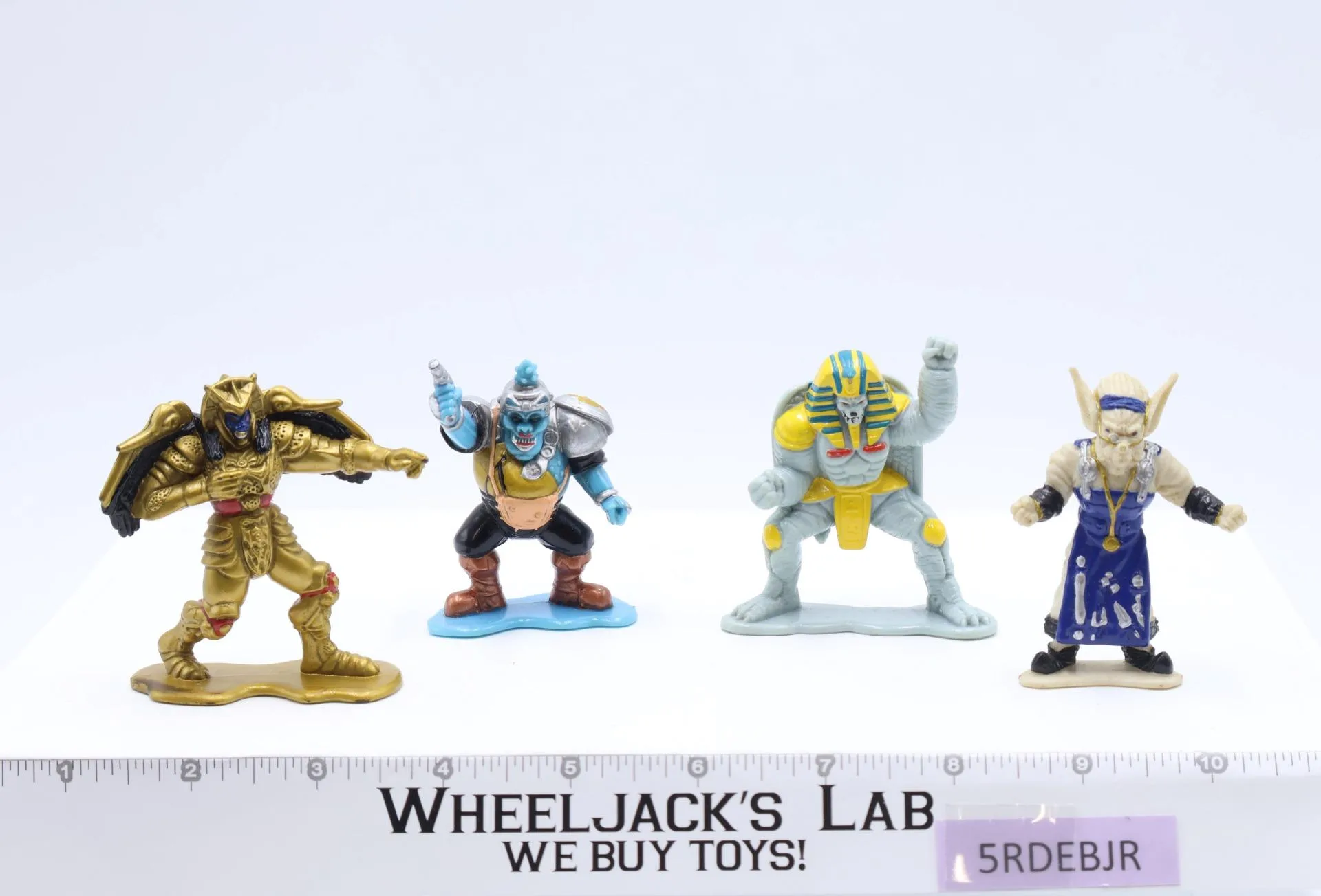 Lot of 4 Mini Micro Power Rangers 1990's Bandai Vintage Action Figures ...