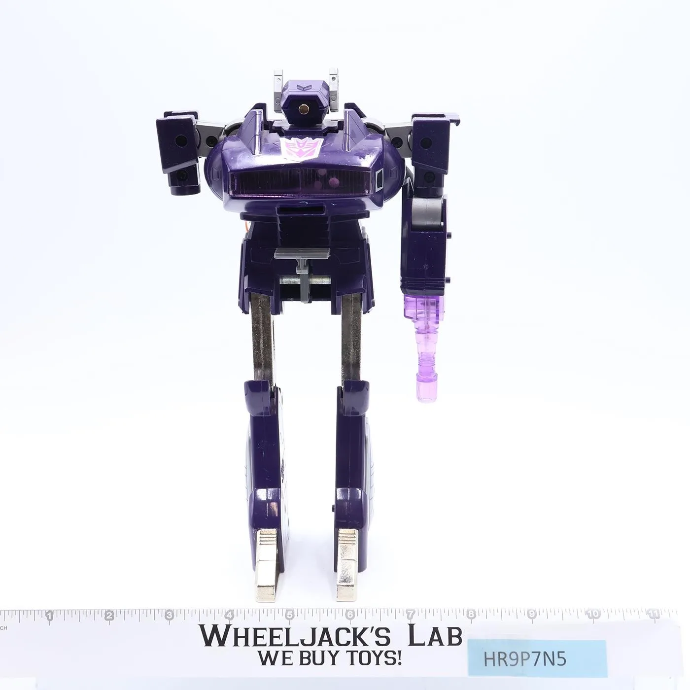 Shockwave Vintage 1985 G1 Transformers Hasbro LIGHT WORKS Figure FOR ...