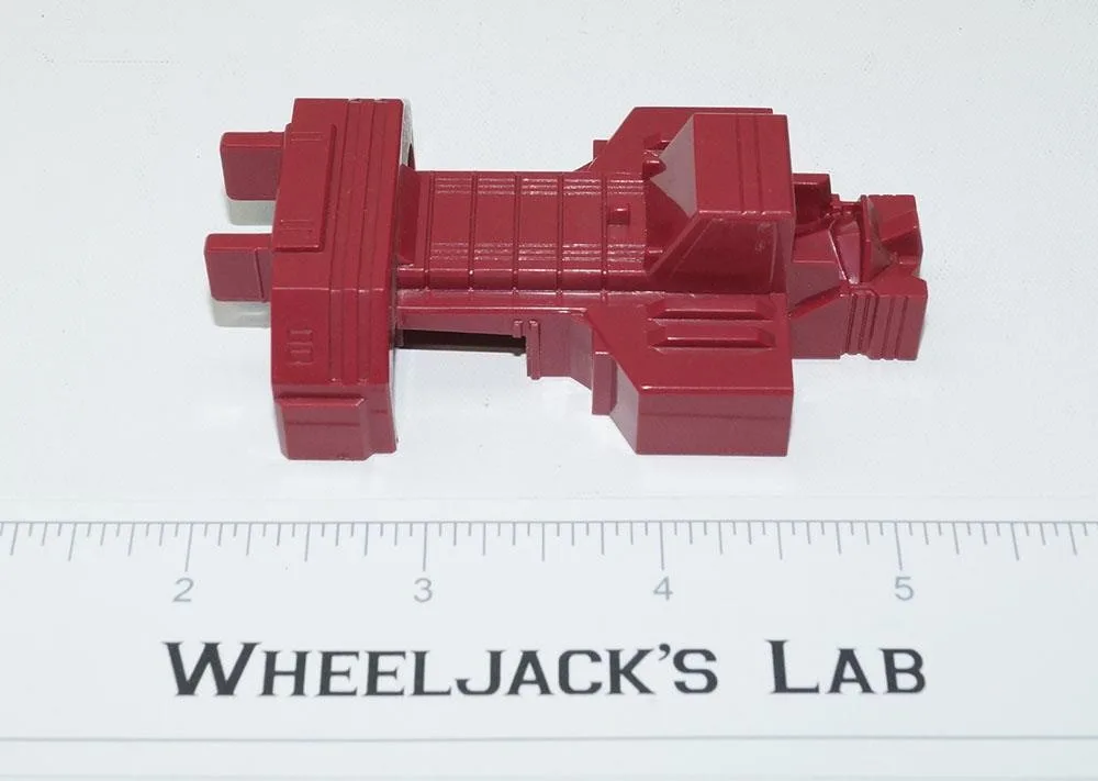 Metroplex Six-Gun Red Chest Piece 1985 Vintage G1 Transformers Action ...