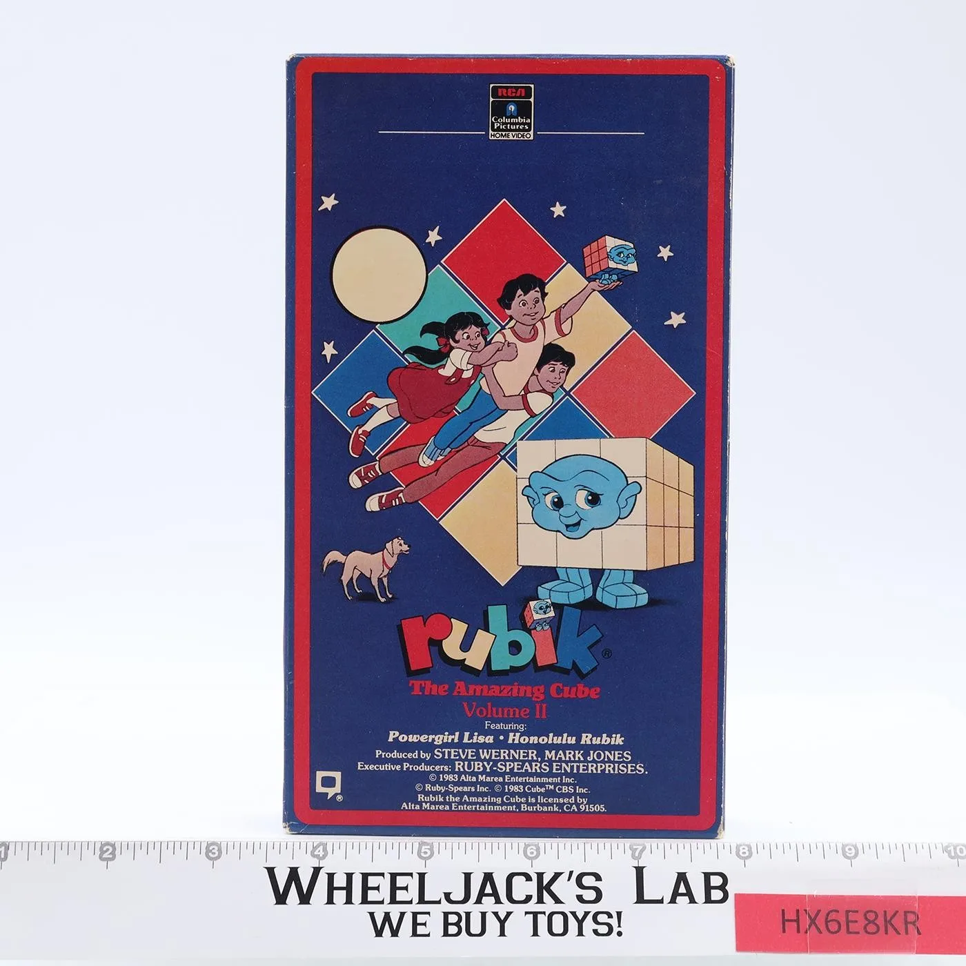 Rubik the Amazing Cube Volume II 1983 Columbia Pictures RCA VHS Tape ...