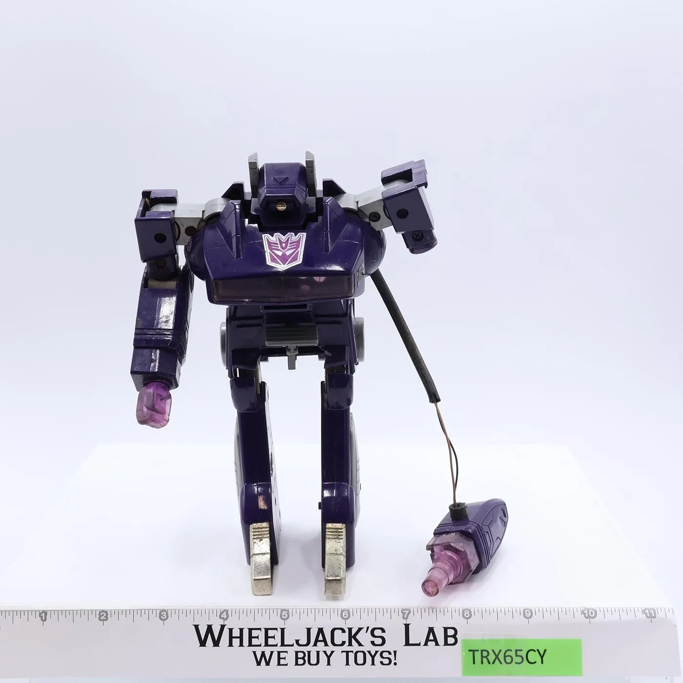 Shockwave Vintage 1985 G1 Transformers Hasbro WORKS Action Figure FOR ...