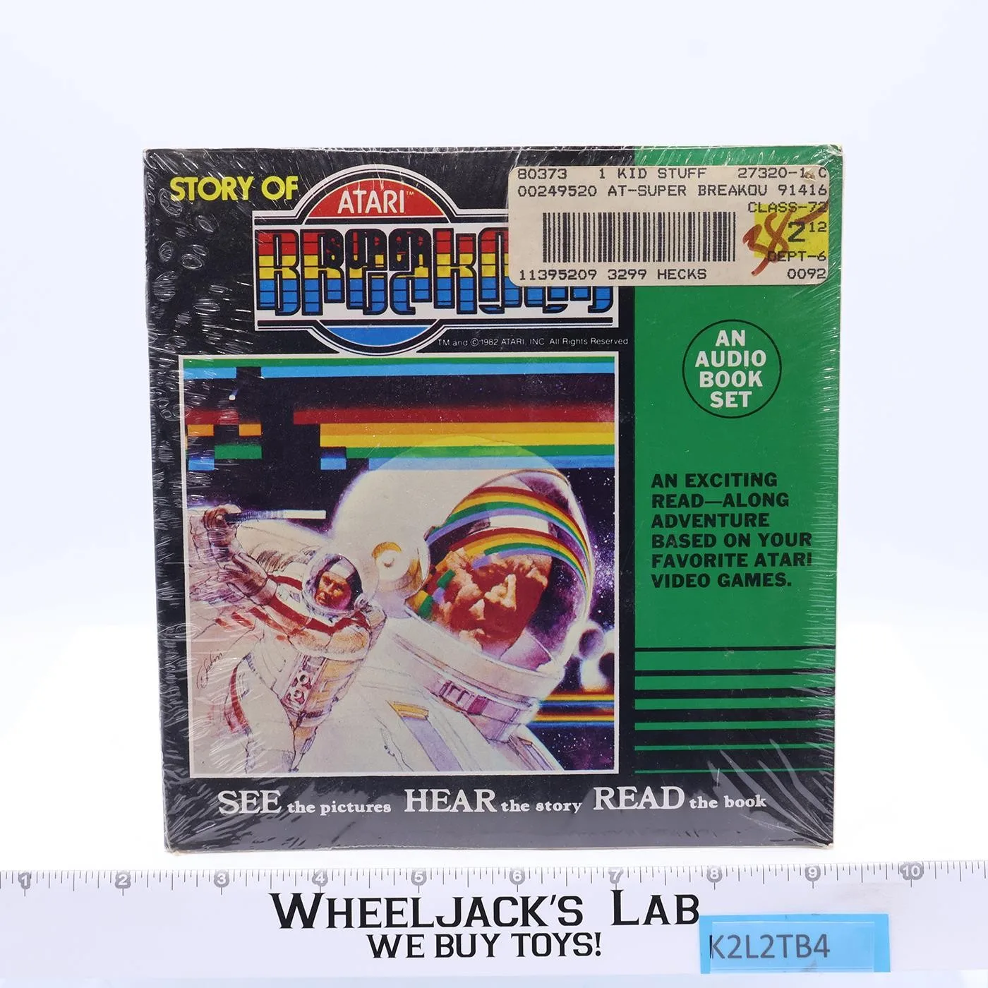 Story of Atari Breakout Book & Record Set 1982 Kid Stuff NEW SEALED ...