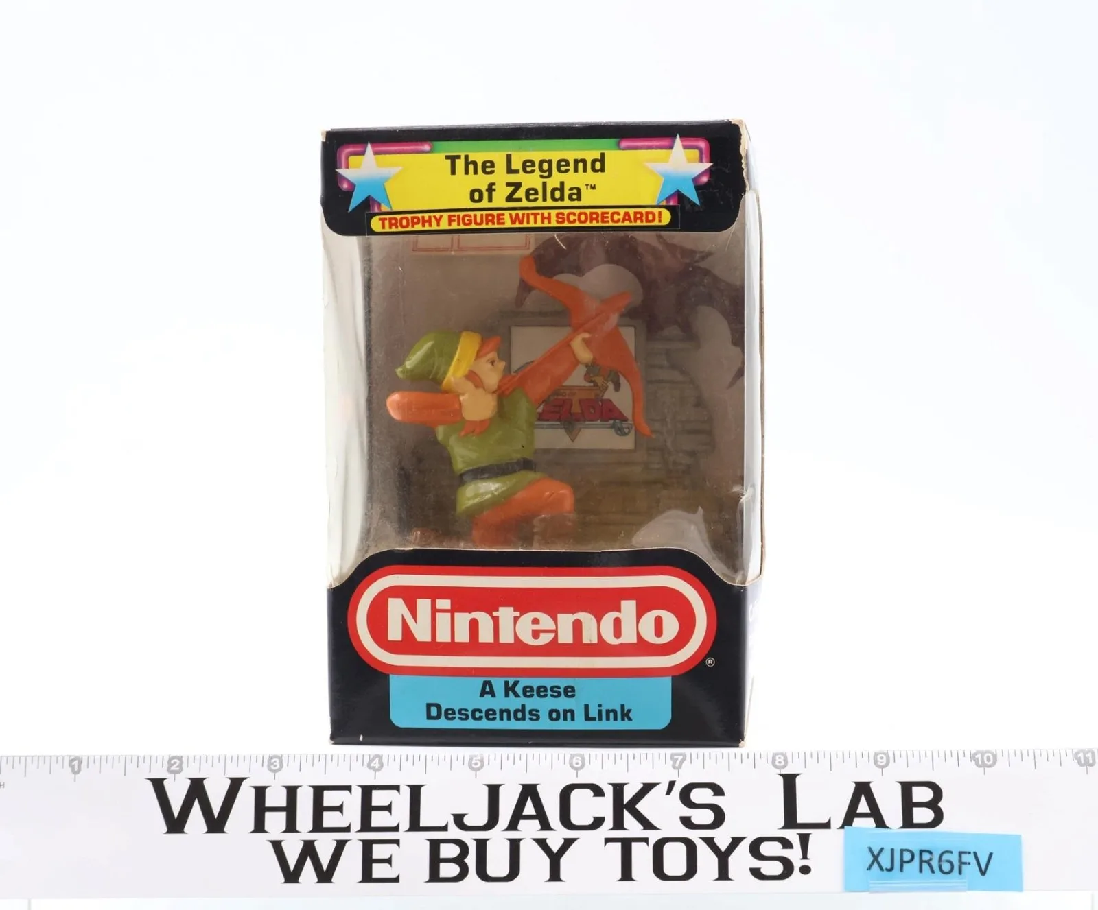 A Keese Descends on Link Trophy Figure The Legend of Zelda 1988 Hasbro ...