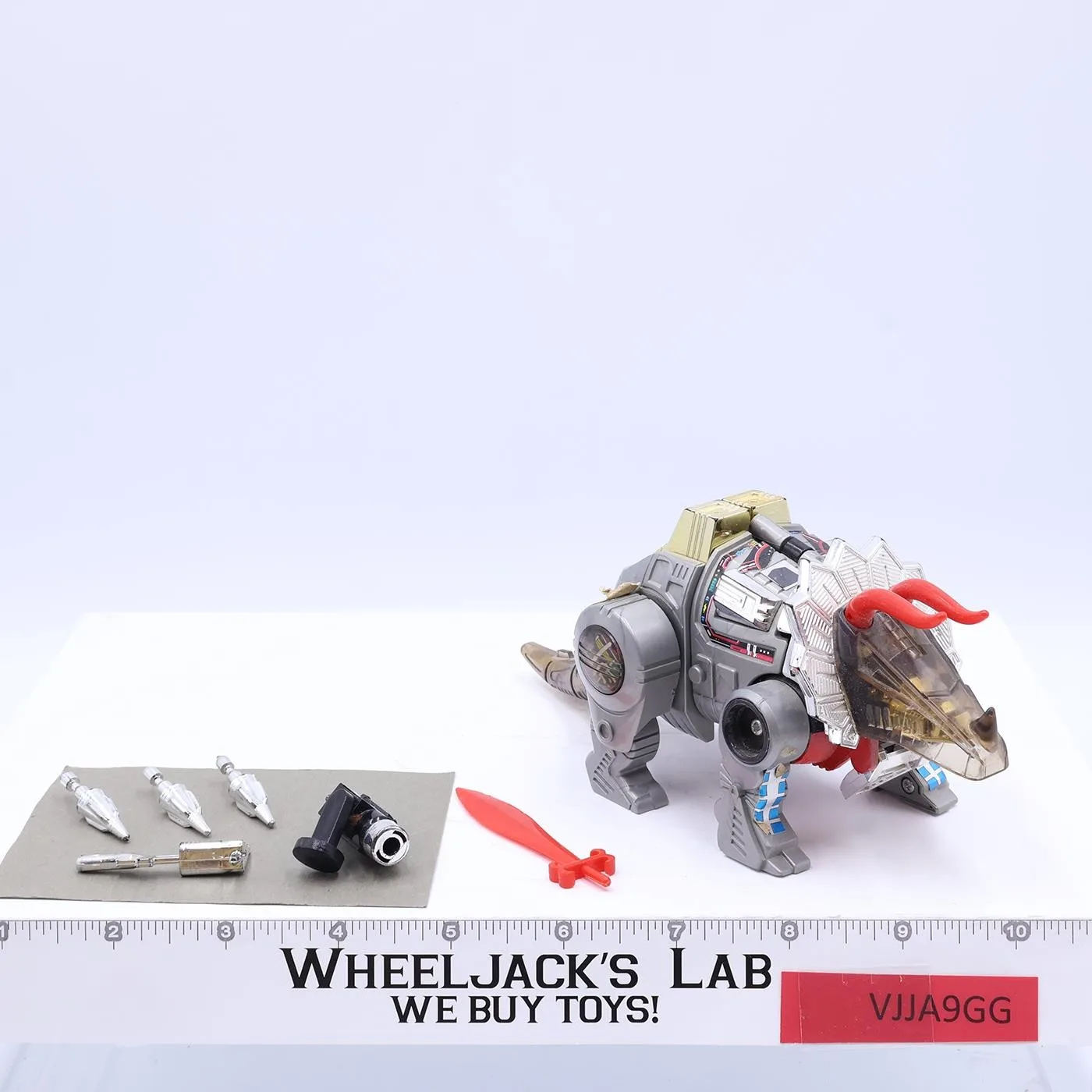 Slag 100% Complete 1985 Vintage G1 Transformers Triceratops Action ...