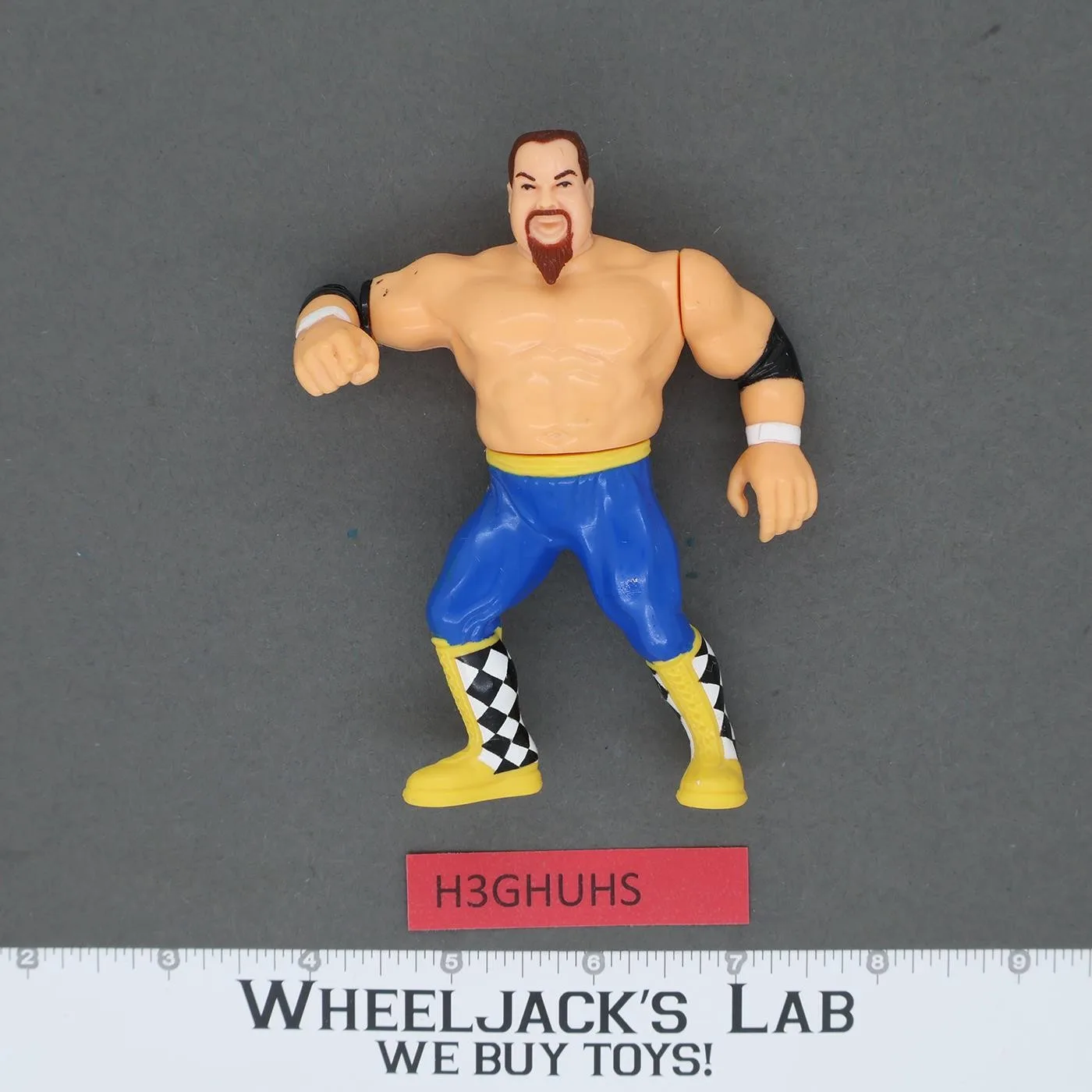 Jim "The Anvil" Neidhart 100% Complete WWF WWE Wrestling 1993 Hasbro ...