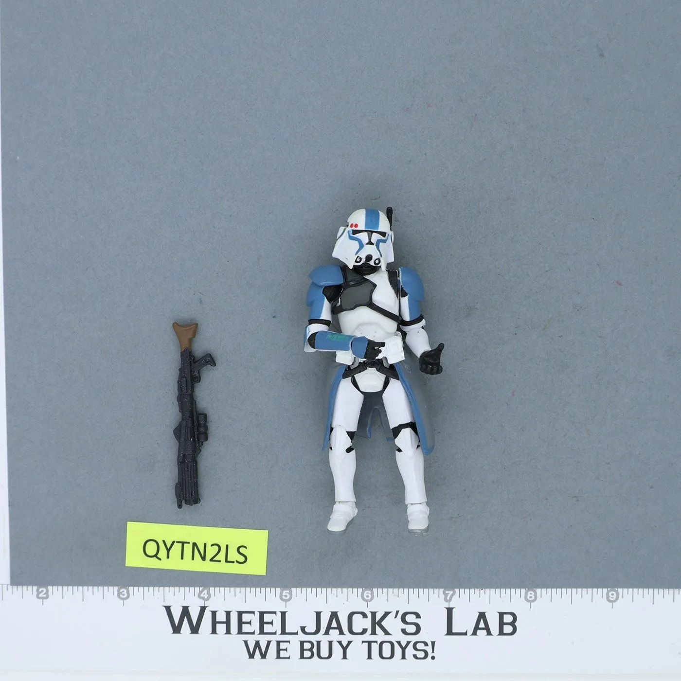 Clone Commander Bacara Star Wars Attack On Coruscant 2004 Hasbro Action ...