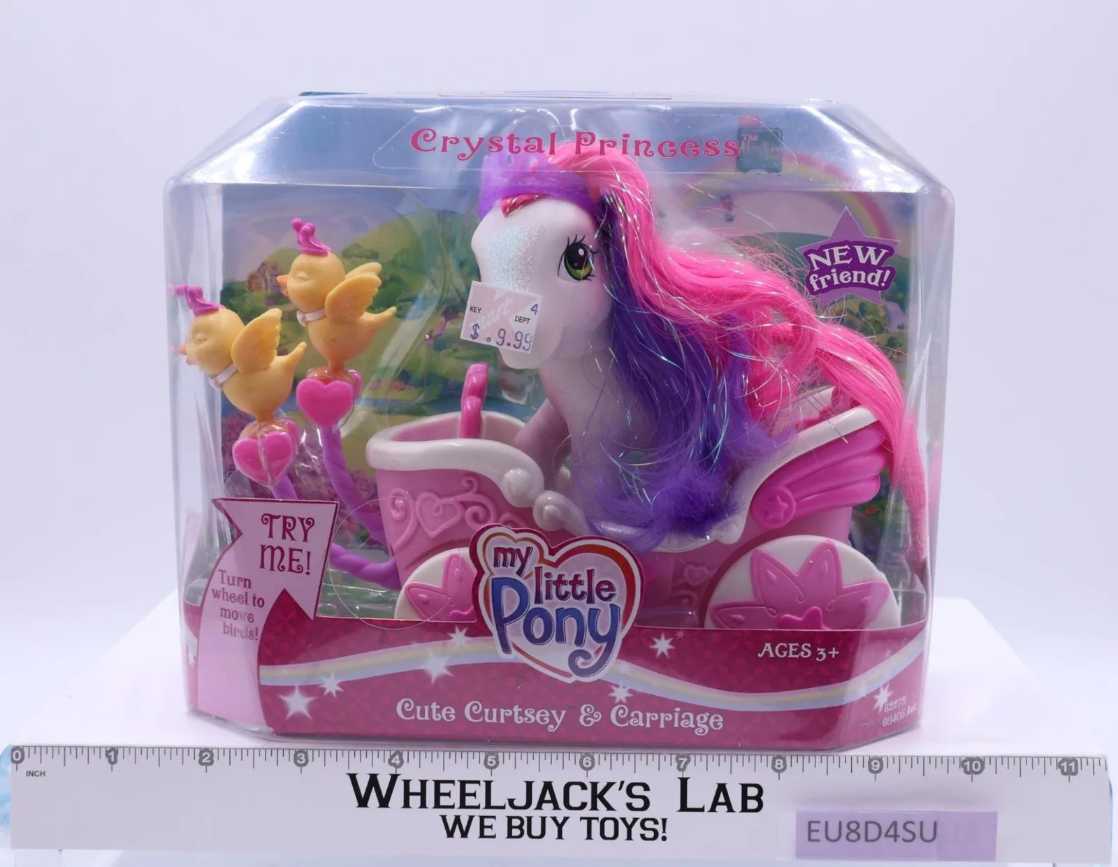 Cute Curtsey & Carriage My Little Pony MLP Crystal Princess 2006 Hasbro ...