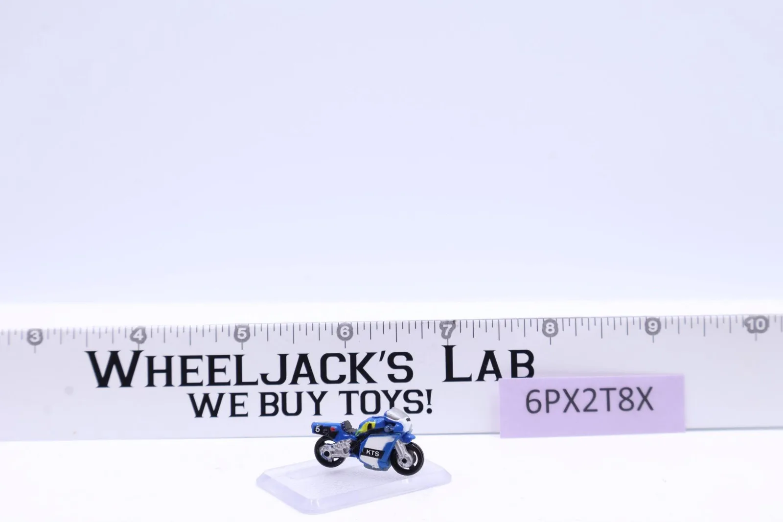Blue Suzuki GSXR Motorcycle Bike Micro Machines 1989 Galoob Vintage ...